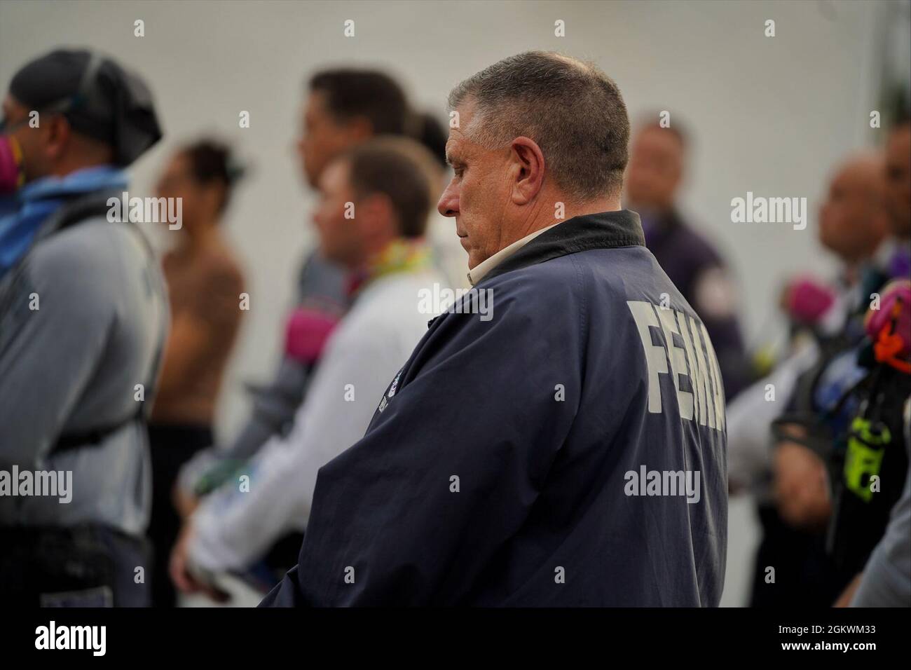 MIAMI, FL (July 11, 2021) – FCO Tom McCool in stands in solidarity ...