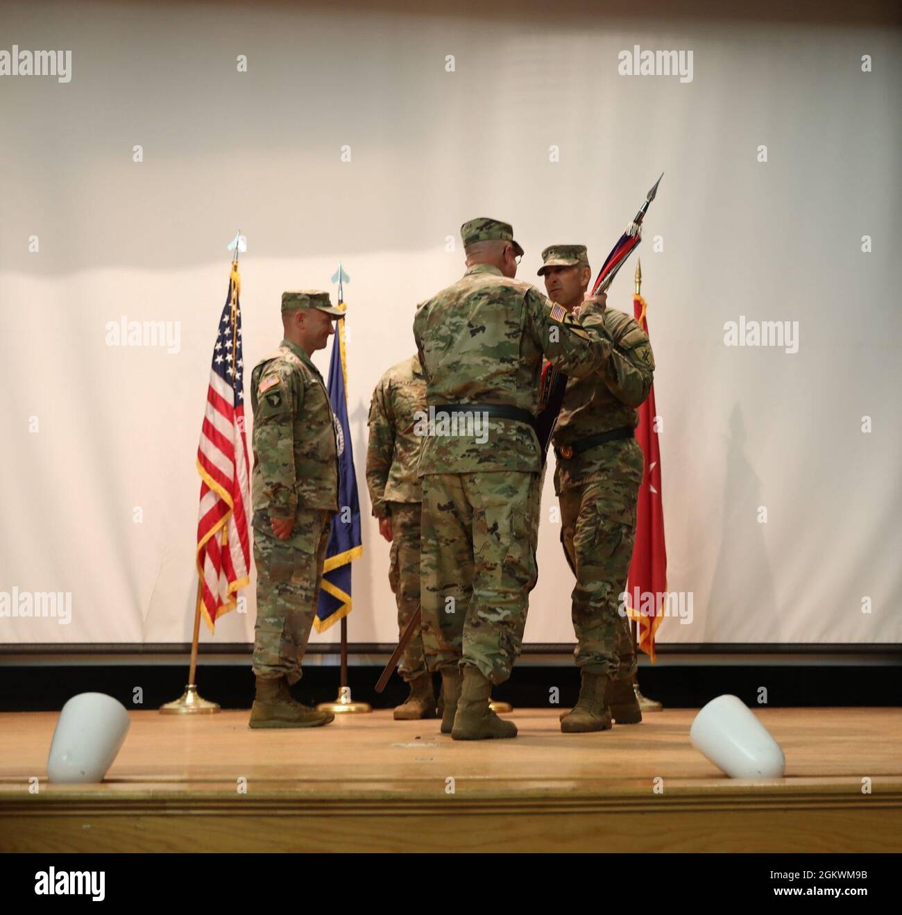 U.S. Army Brig. Gen. Jeffrey M. Farris, outgoing commanding general of ...