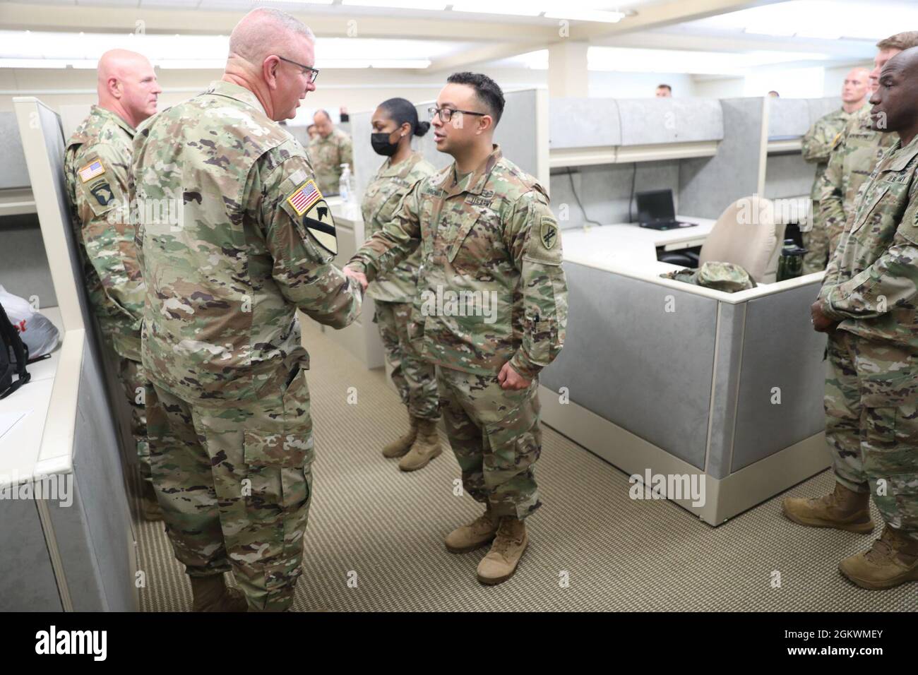 U.S. Army Reserve Brig. Gen. Jeffrey C. Coggin, commanding general of ...