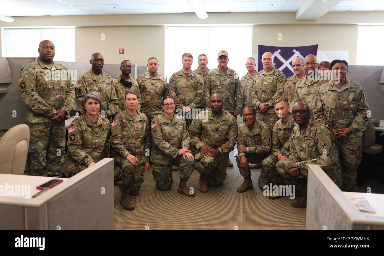 U.S. Army Reserve Brig. Gen. Jeffrey C. Coggin (center), commanding ...