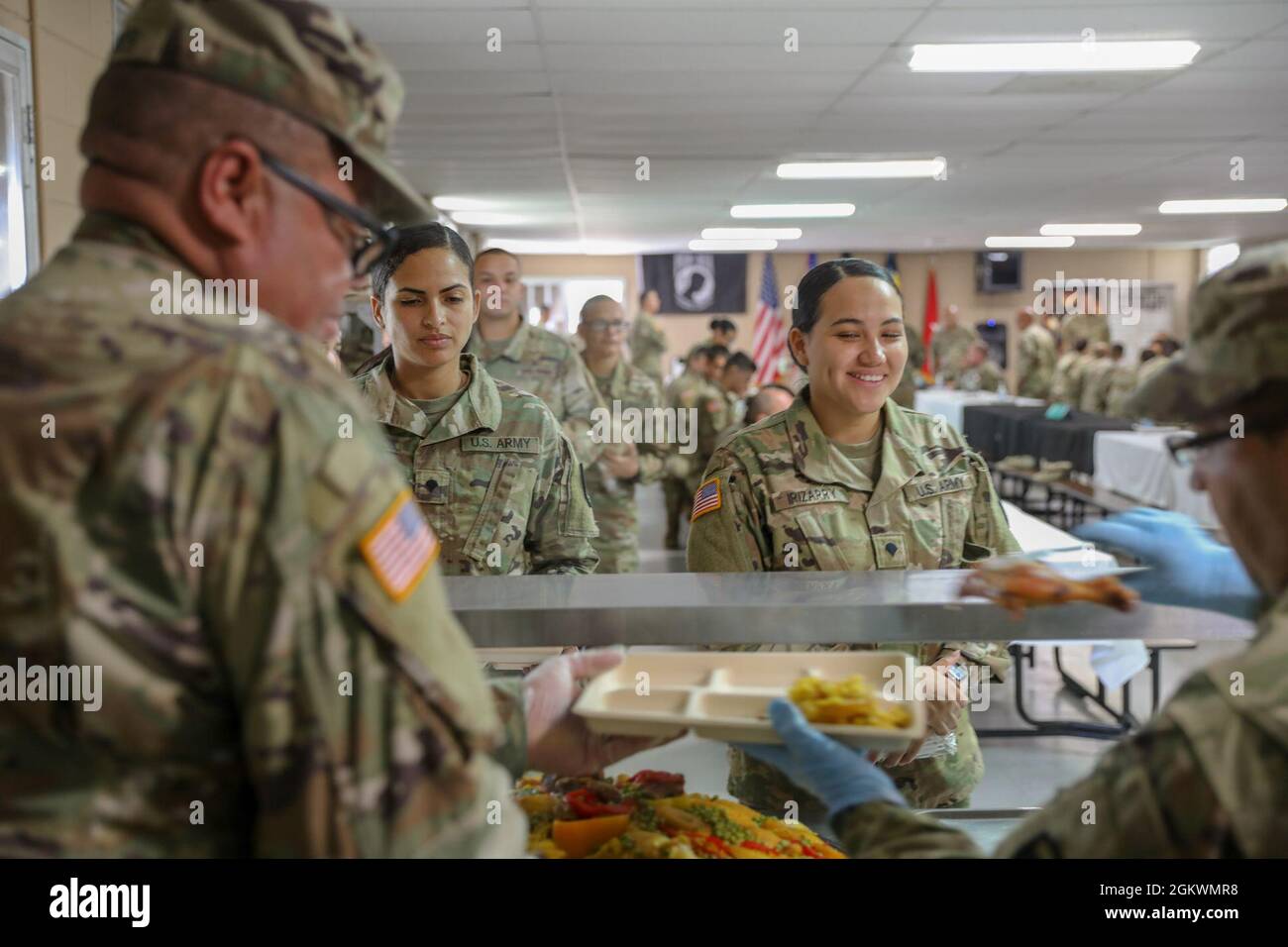 Soldiers of the 101st Troop Command of the Puerto Rico National Guard ...