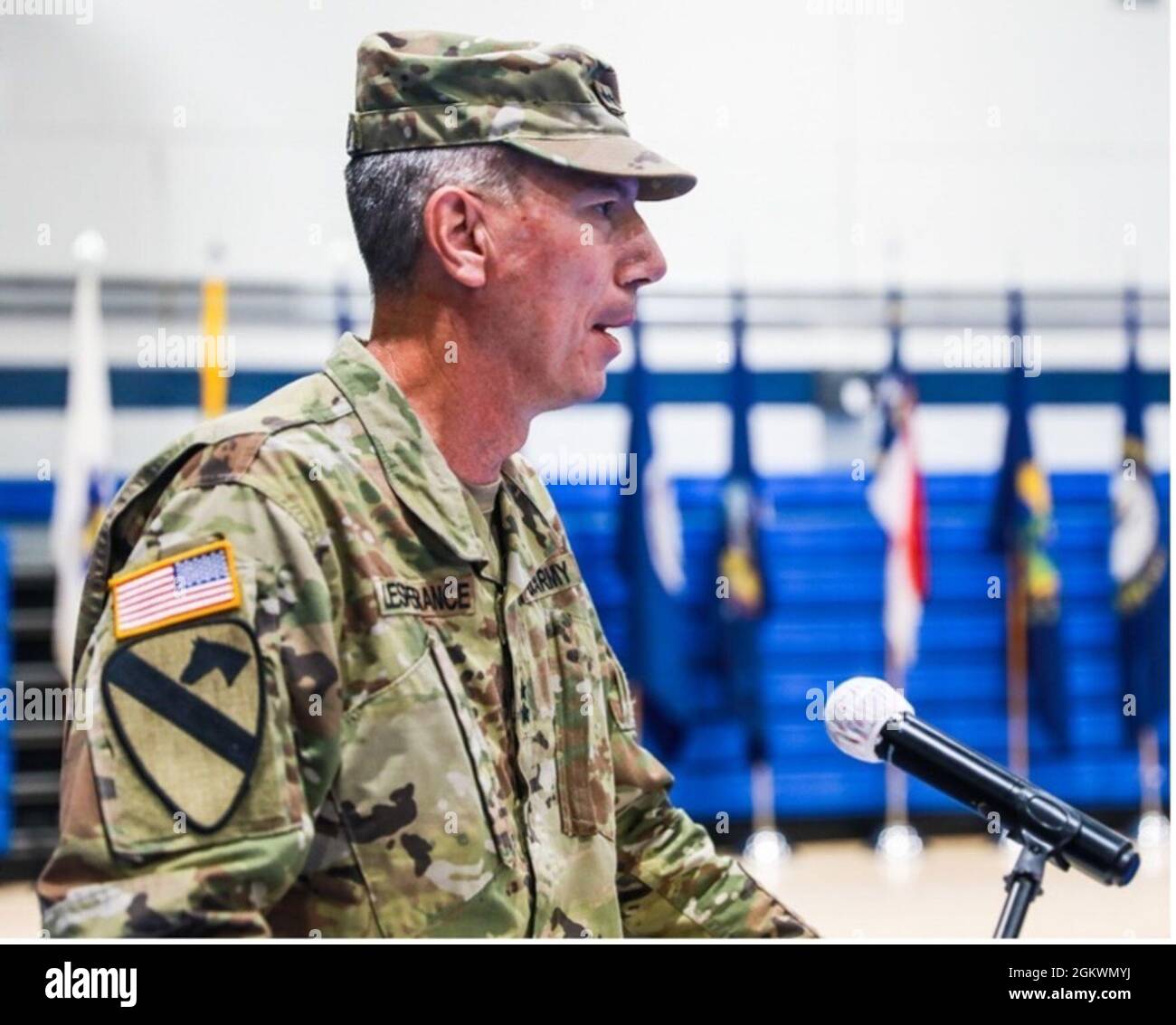 Maj. Gen. David A. Lesperance, commander of the 2nd Infantry Division ...