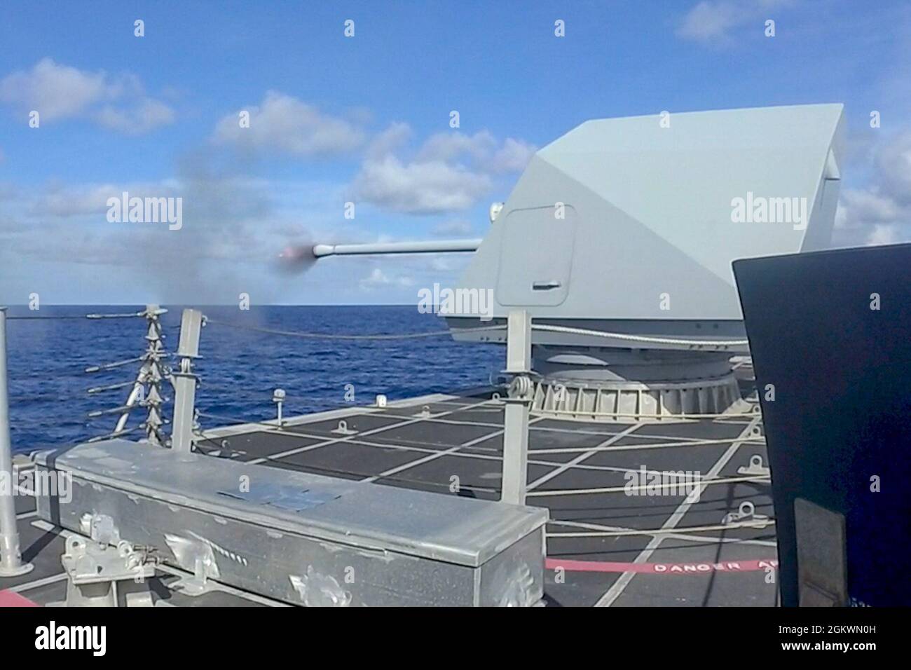 210712-N-WU807-1064 SOUTH CHINA SEA (July 11, 2021) The Mk 110 57mm Gun ...