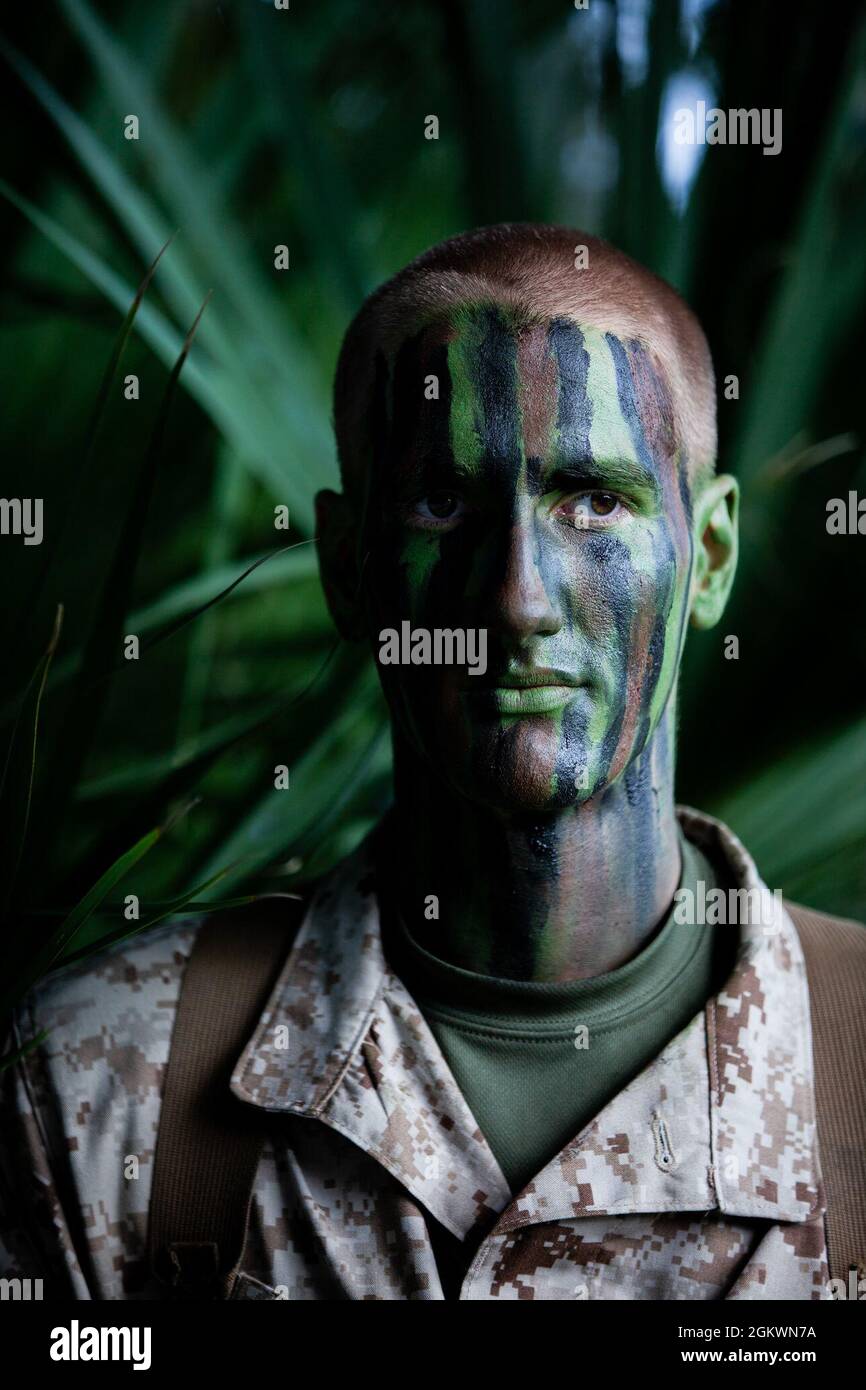 Recruit Braydon Fisk, with Charlie Company, 1st Recruit Training ...