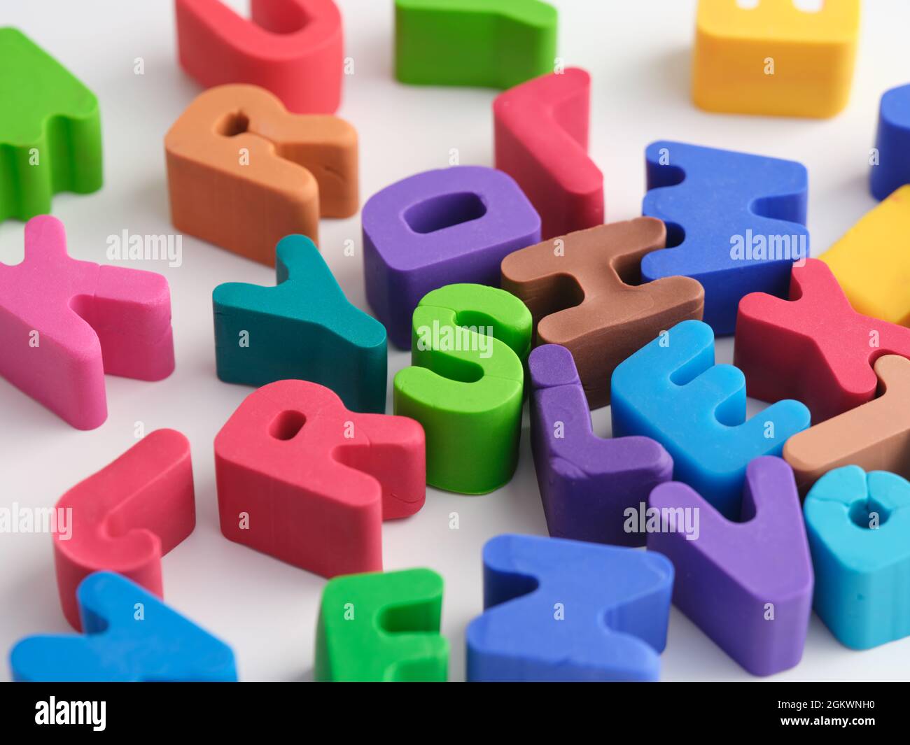 Clay letters hi-res stock photography and images - Alamy