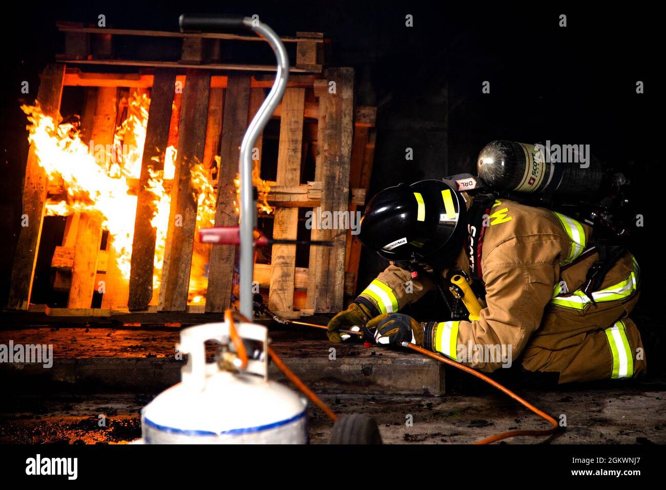 Osamou Miyagi, an instructor with the Marine Corps Installations ...