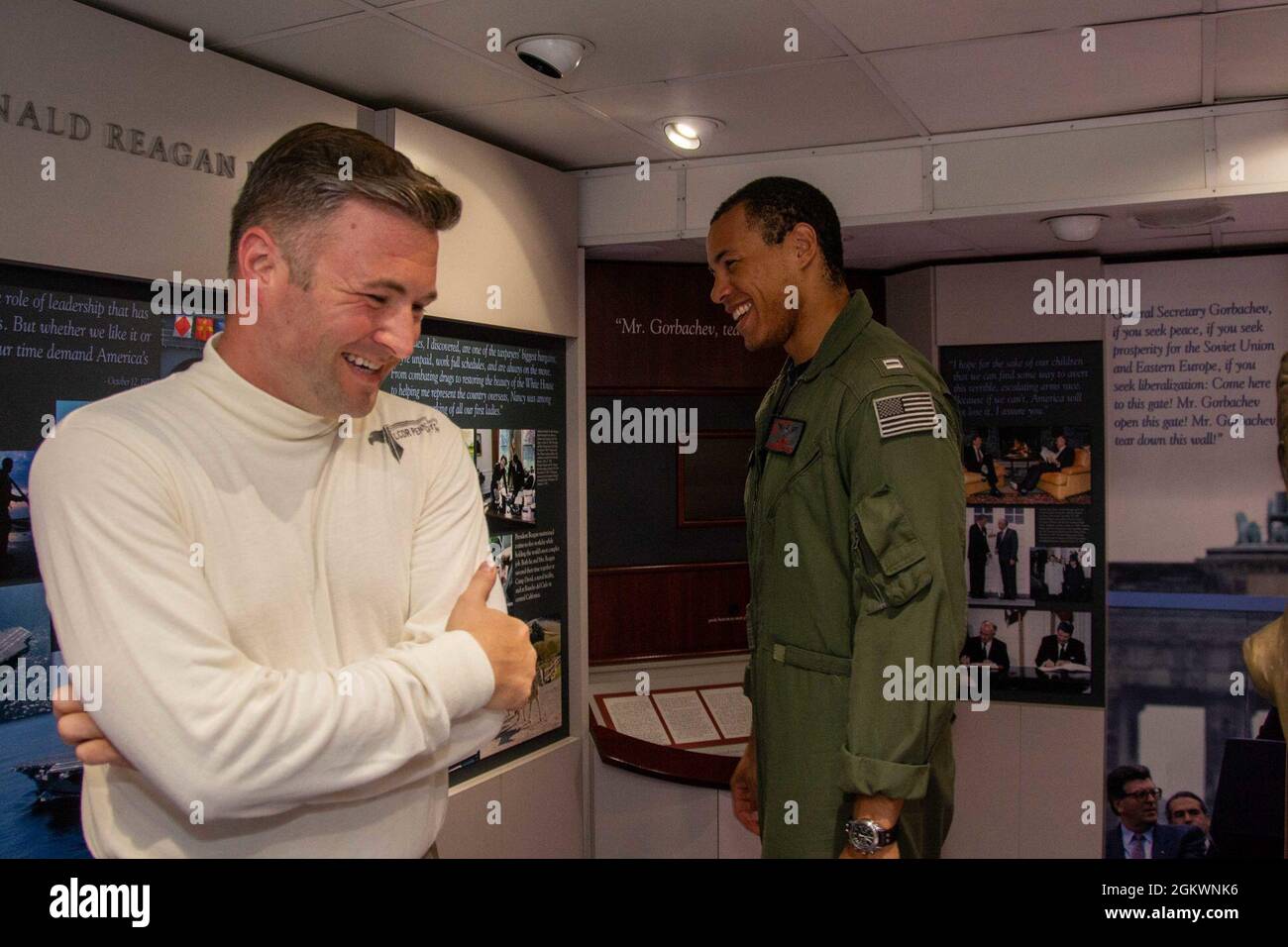 210712-N-RC359-1037 GULF OF ADEN (July 12, 2021) – Lt. Cmdr. Madison ...