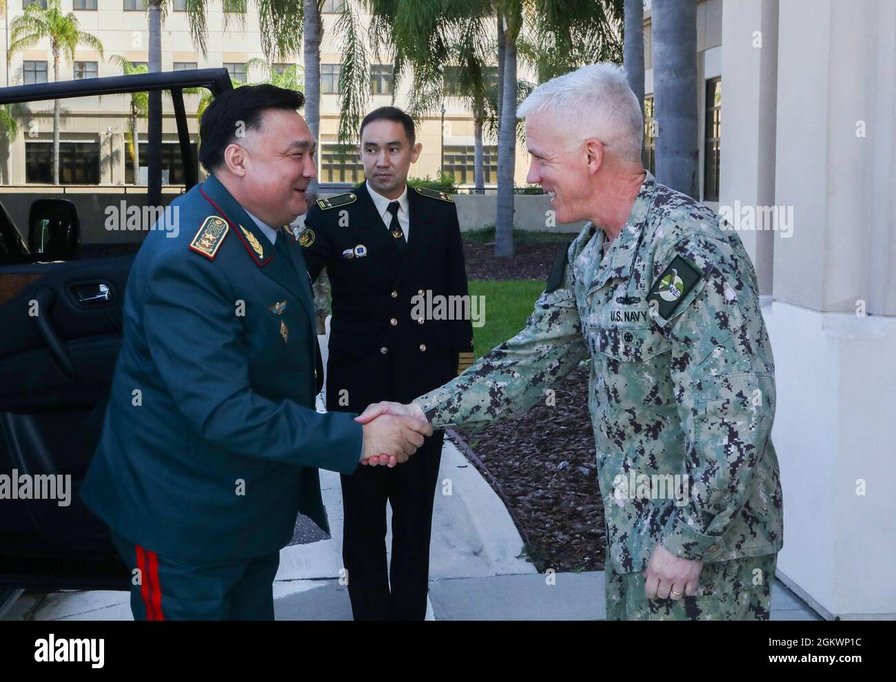 U.S. Navy Vice Adm. James Malloy, Deputy Commander, U.S. Central ...