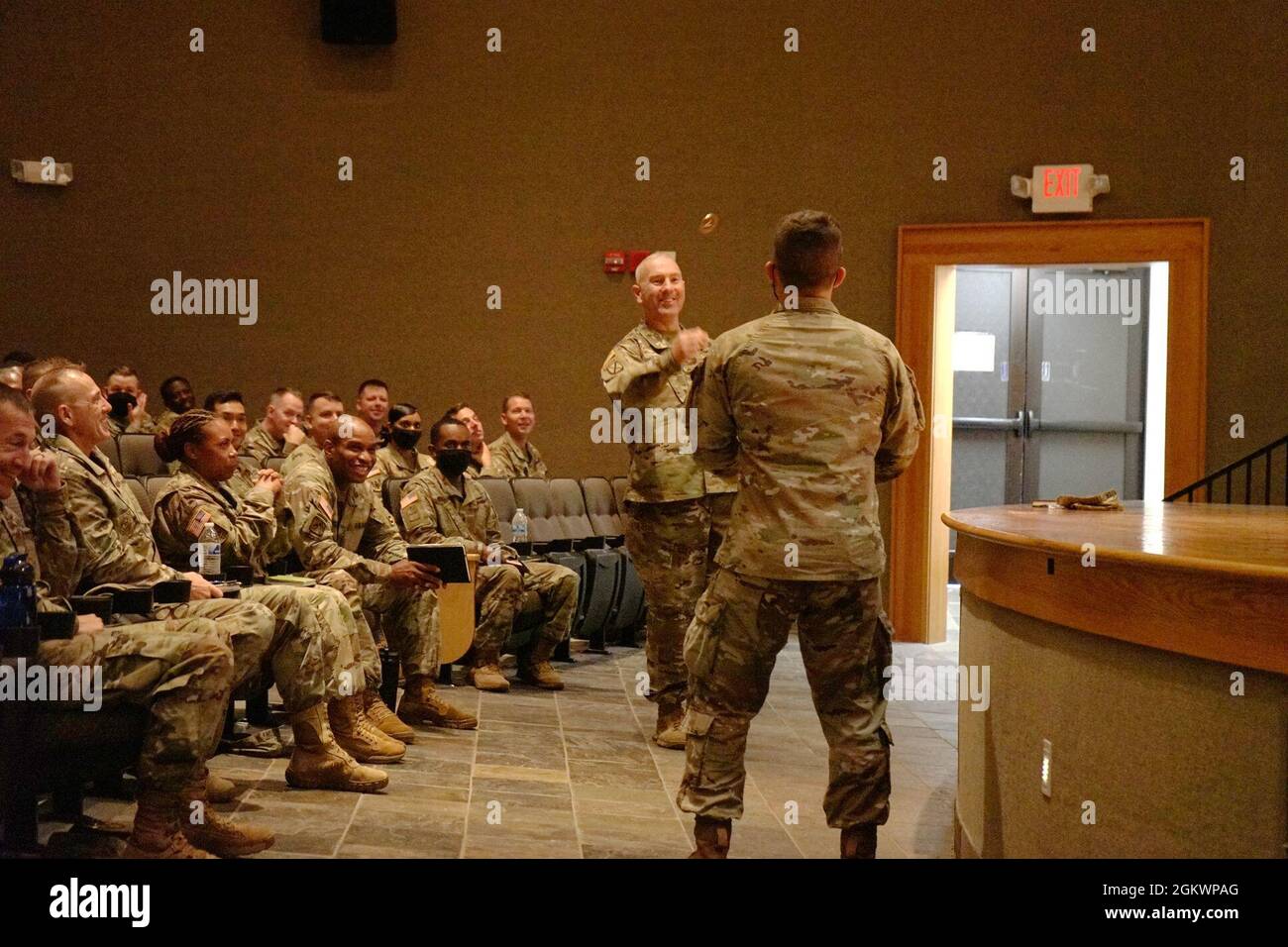 Command Sgt. Maj. Brian Hester, senior enlisted advisor, U.S. Army ...