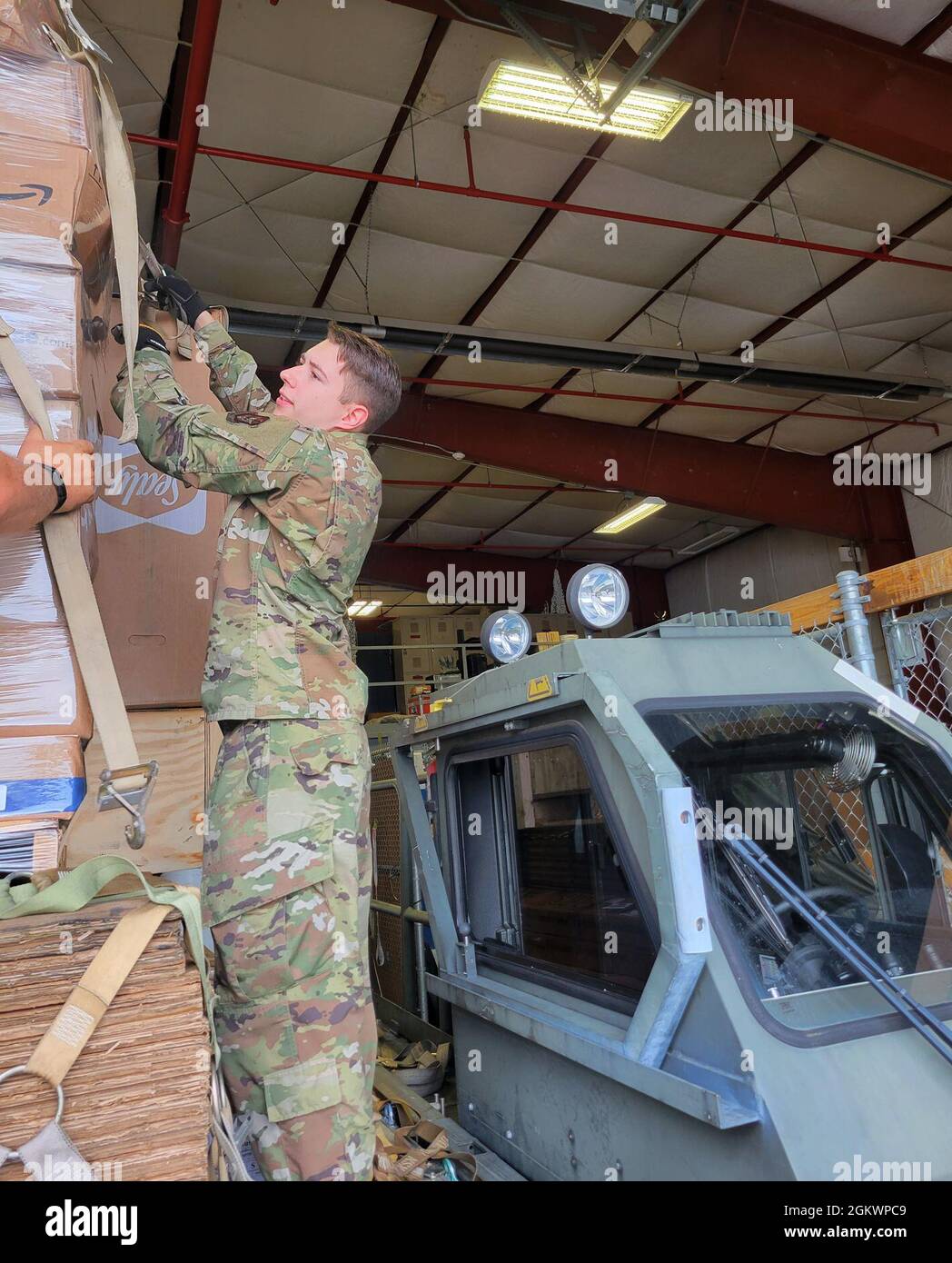 Airman 1st Class Trevor Cornelius from the Air Force Reserve's 87th ...