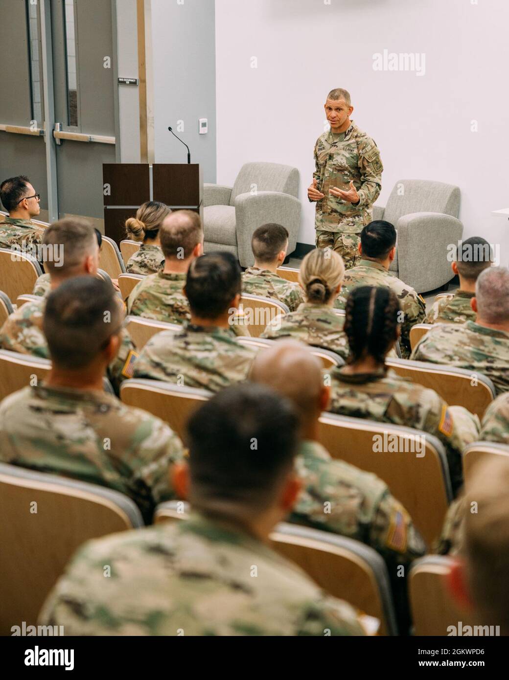 Command Sgt. Maj. Michael Grinston, sergeant major of the U.S. Army ...