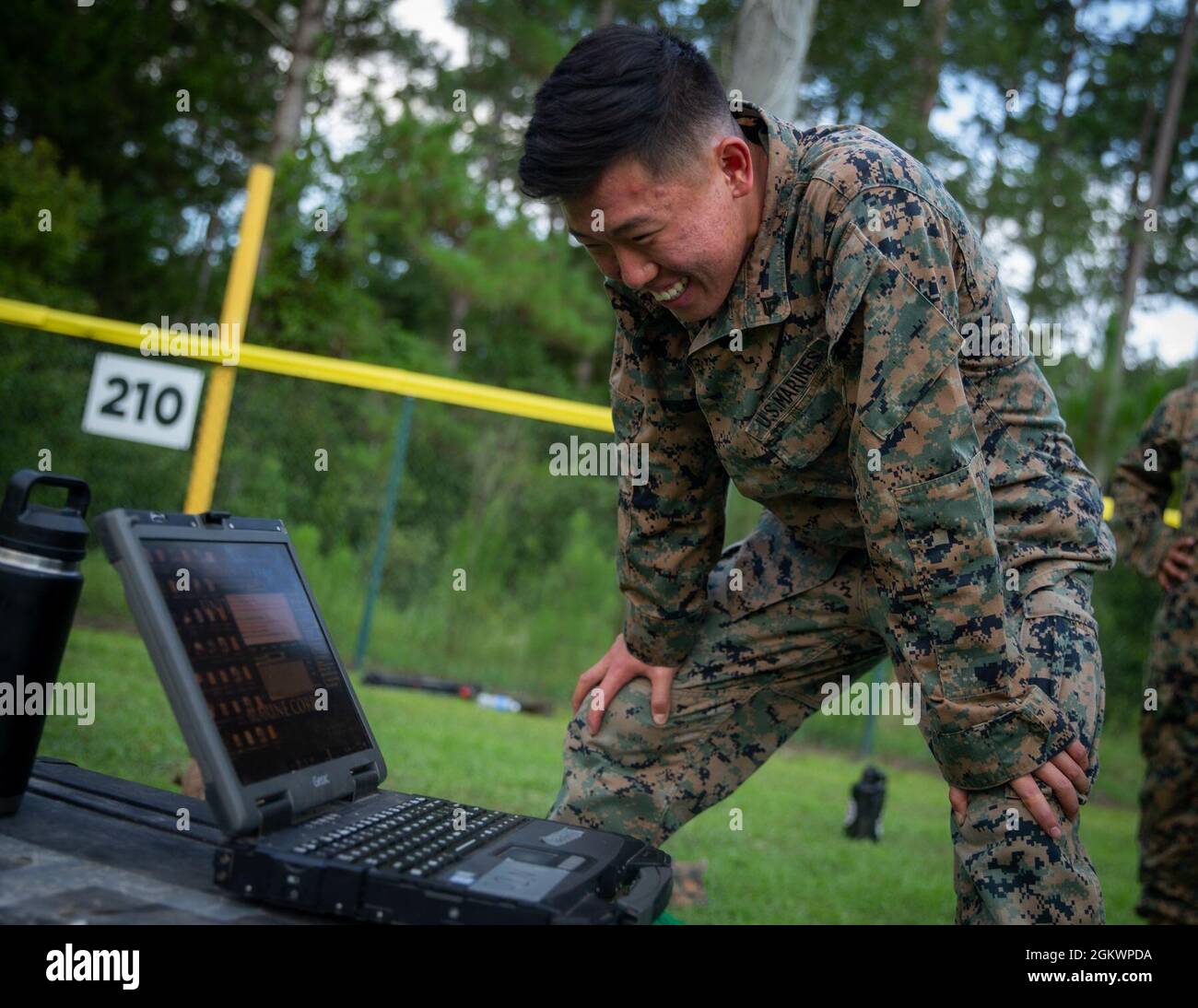 U.S. Marine Corps Cpl. Leo Yoon, a Rockville, Md., native and a ...