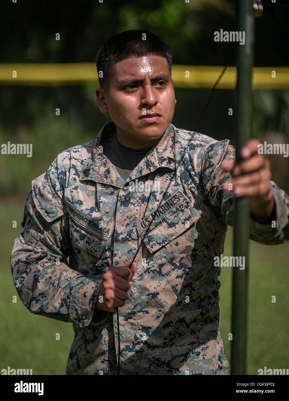 U.S. Marine Corps Cpl. Edwin Quitoguachichullca, a Chicago, Ill ...