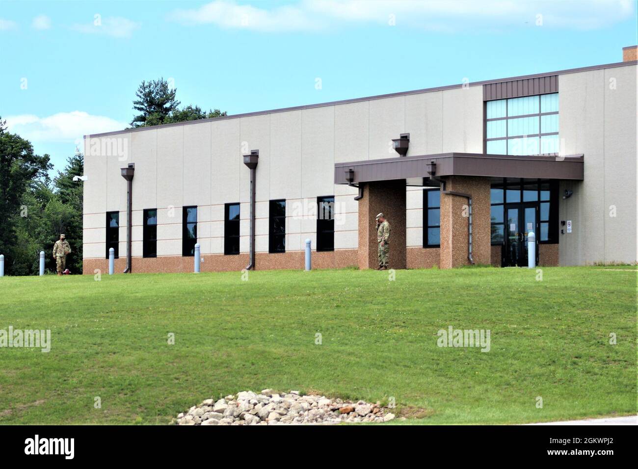 The Central Issue Facility (CIF) is shown July 12, 2021, at Fort McCoy ...