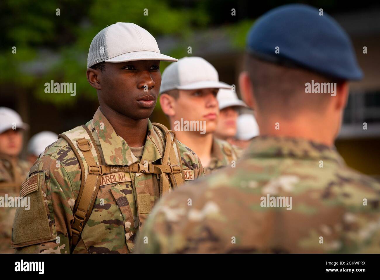 U.S. AIR FORCE ACADEMY, Colo. -- Basic Cadet trainees from the class of ...