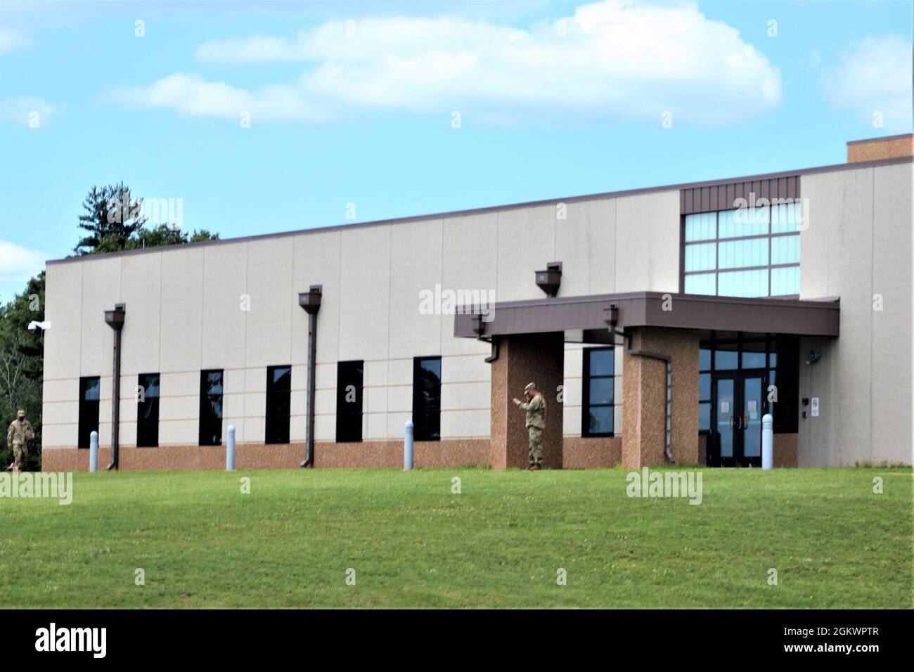 The Central Issue Facility (CIF) is shown July 12, 2021, at Fort McCoy ...