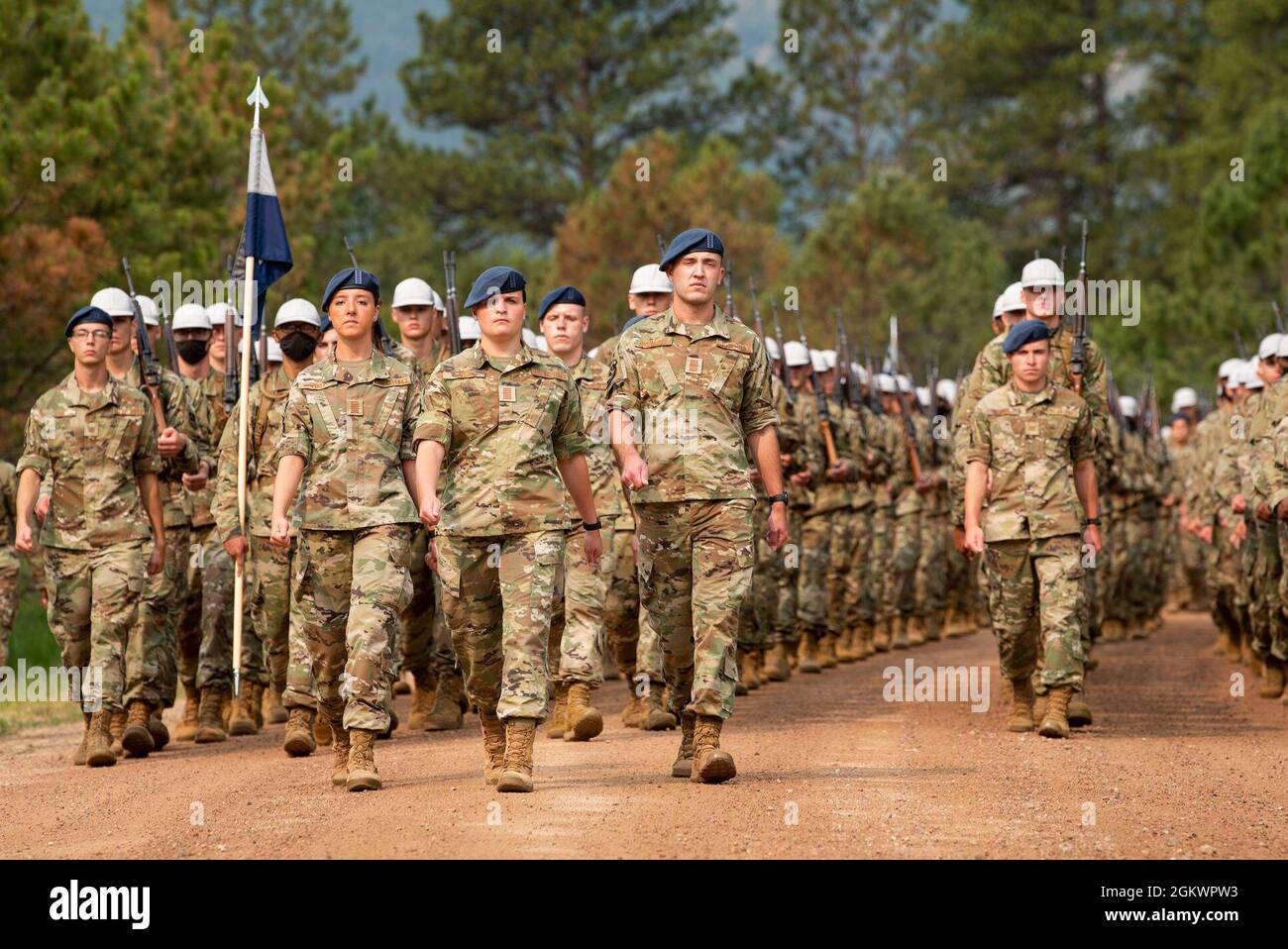 U.S. AIR FORCE ACADEMY, Colo. -- Basic Cadet trainees from the class of ...