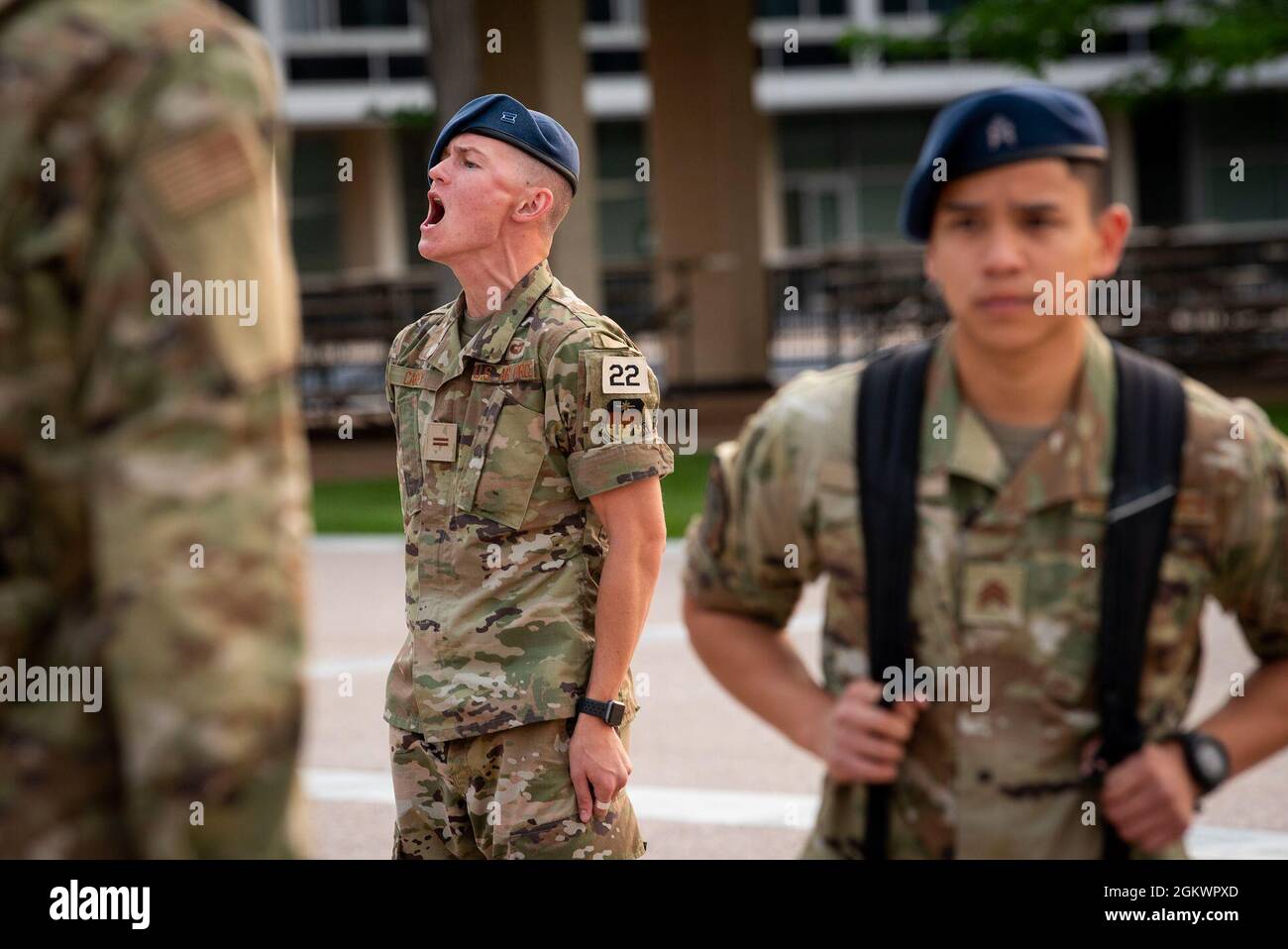 U.S. AIR FORCE ACADEMY, Colo. -- Basic Cadet trainees from the class of ...