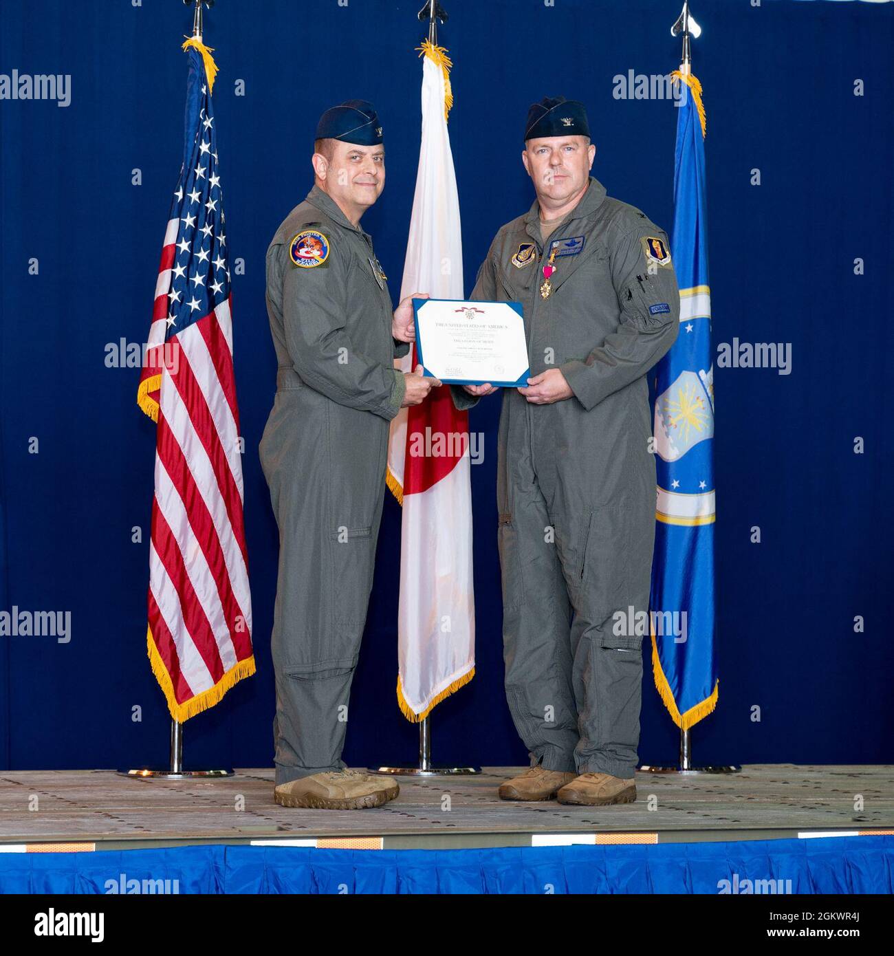 U.S. Air Force Col. Jesse J. Friedel, 35th Fighter Wing commander ...
