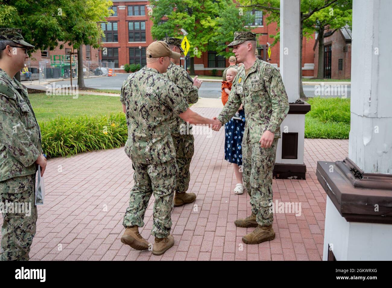 WASHINGTON, DC (July 12, 2021) – Master-at-Arms 2nd Class Tyrell Dugre ...