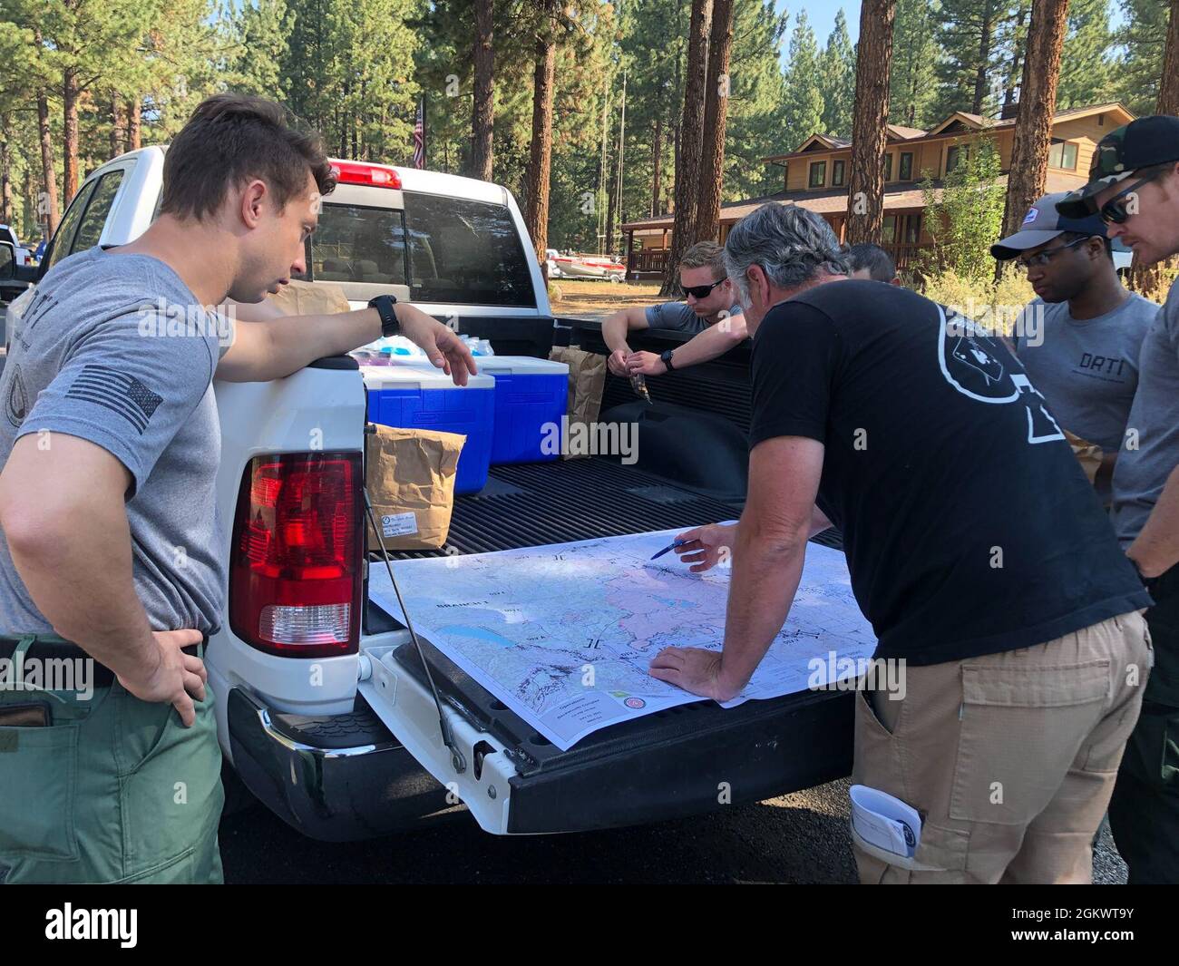 Senior Airman Dan Melland, Illinois Air National Guard; Mr. Joel Kerley ...
