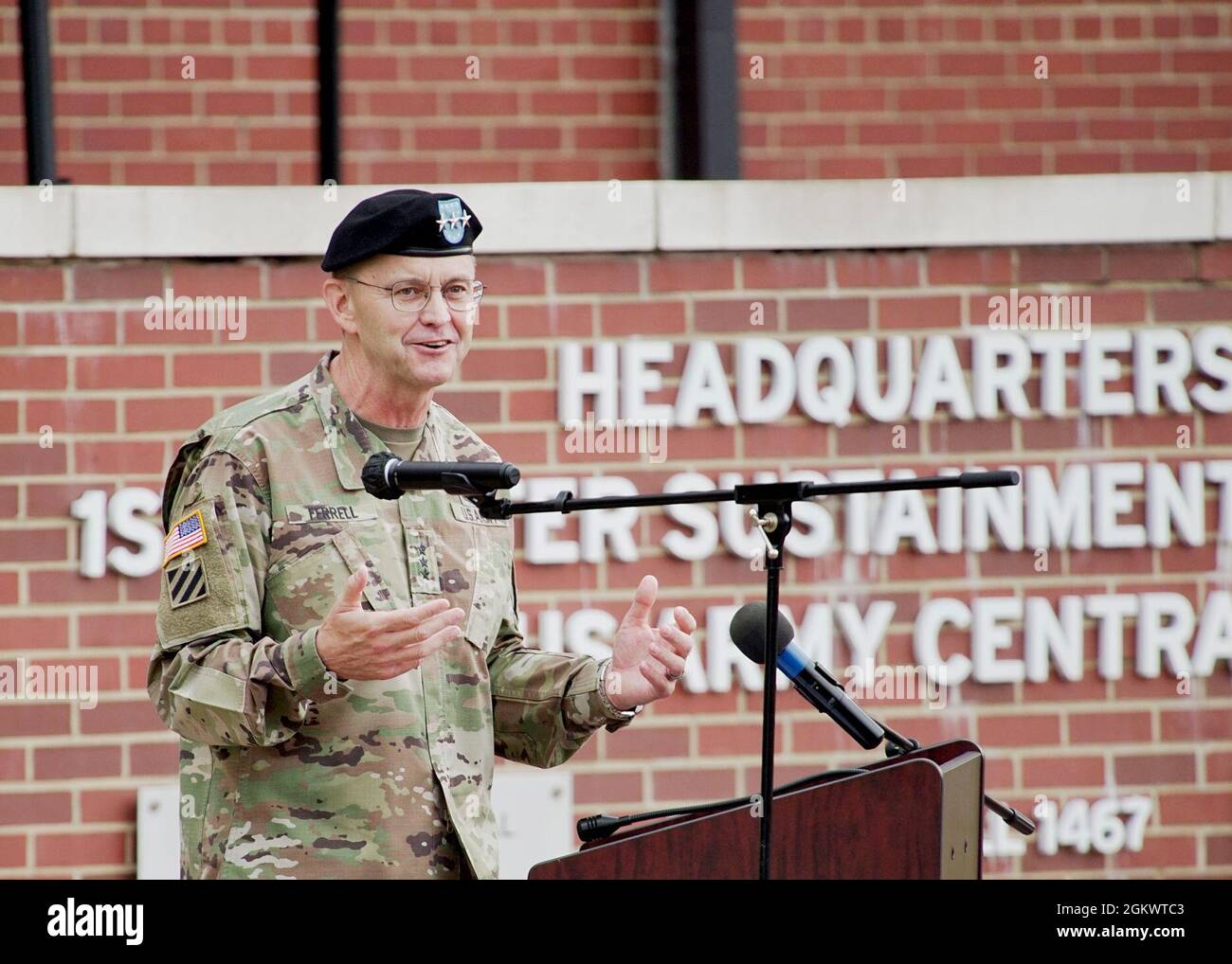 Lt. Gen. Terry R. Ferrell, commanding general, U.S. Army Central ...