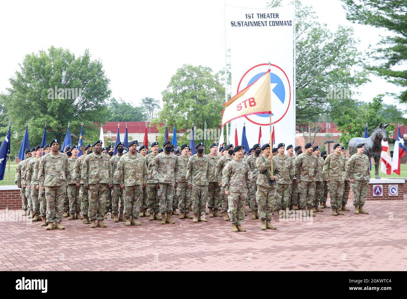 1st Theater Sustainment Command Special Troops Battalion led by Lt. Col ...