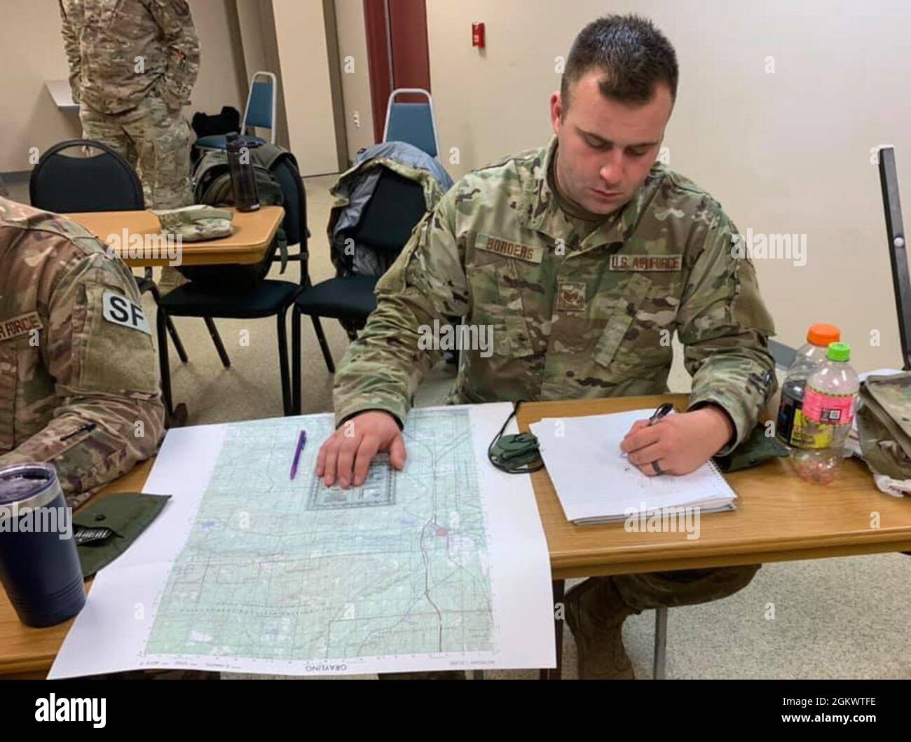 Airmen assigned to the Ohio Air National Guard's 178th Wing Security ...