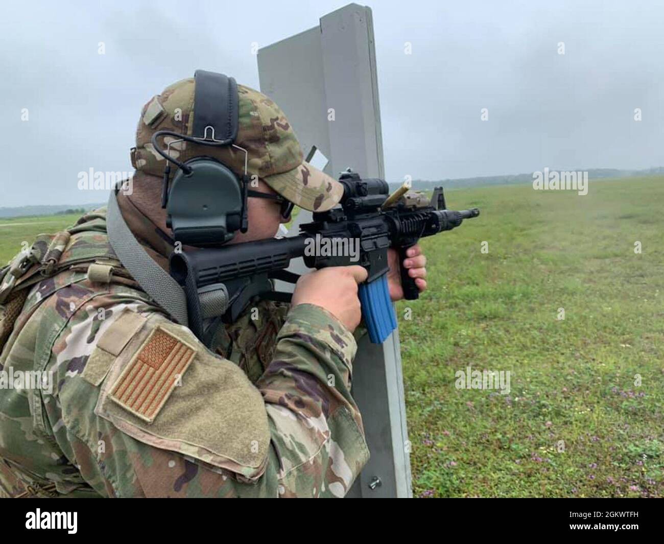 Airmen assigned to the Ohio Air National Guard's 178th Wing Security ...