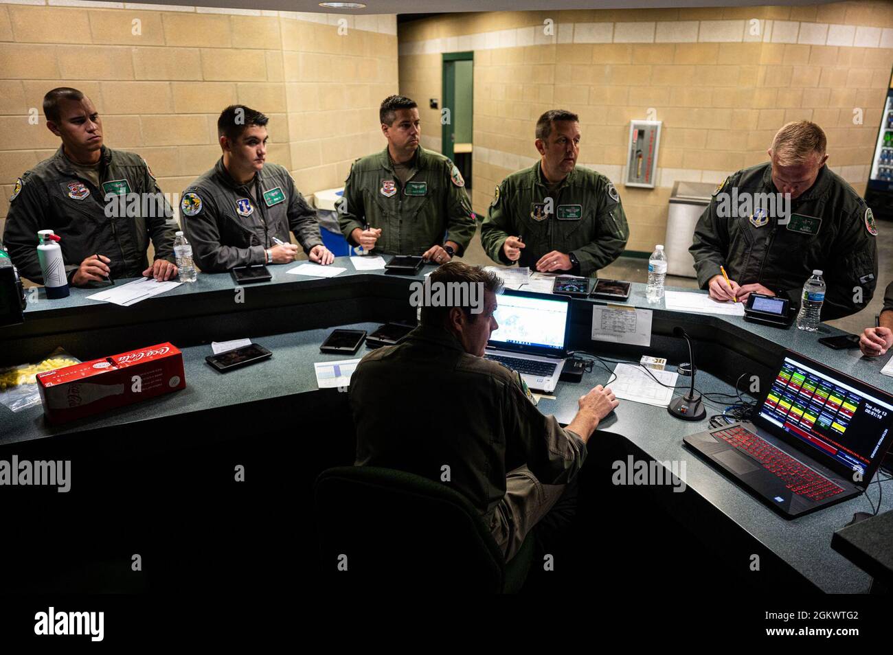 U.S. Air Force pilots assigned to the 112th Fighter Squadron, Ohio Air ...