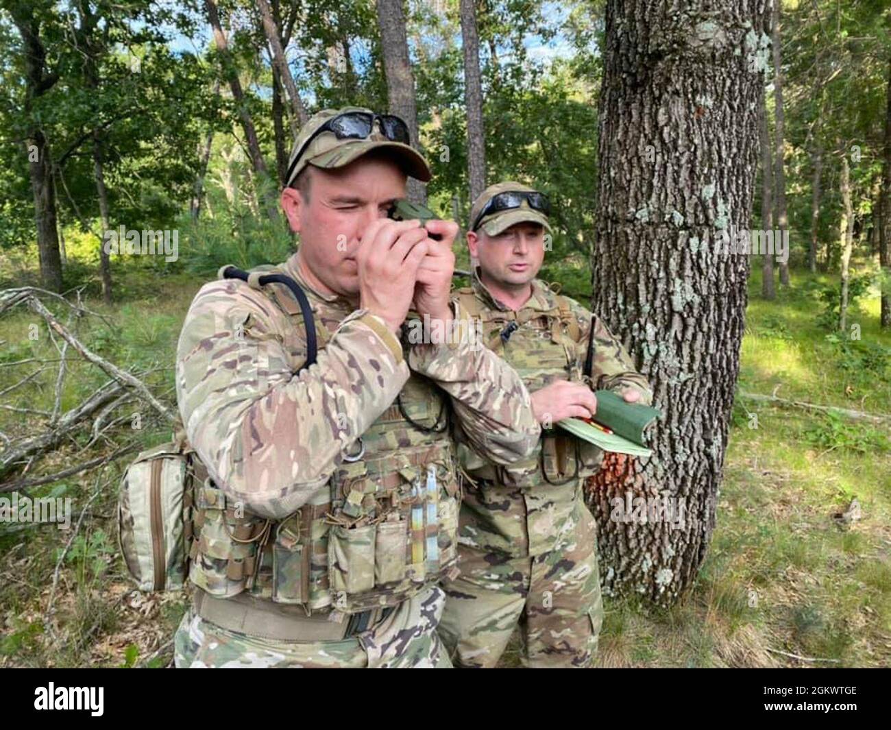 Airmen assigned to the Ohio Air National Guard's 178th Wing Security ...