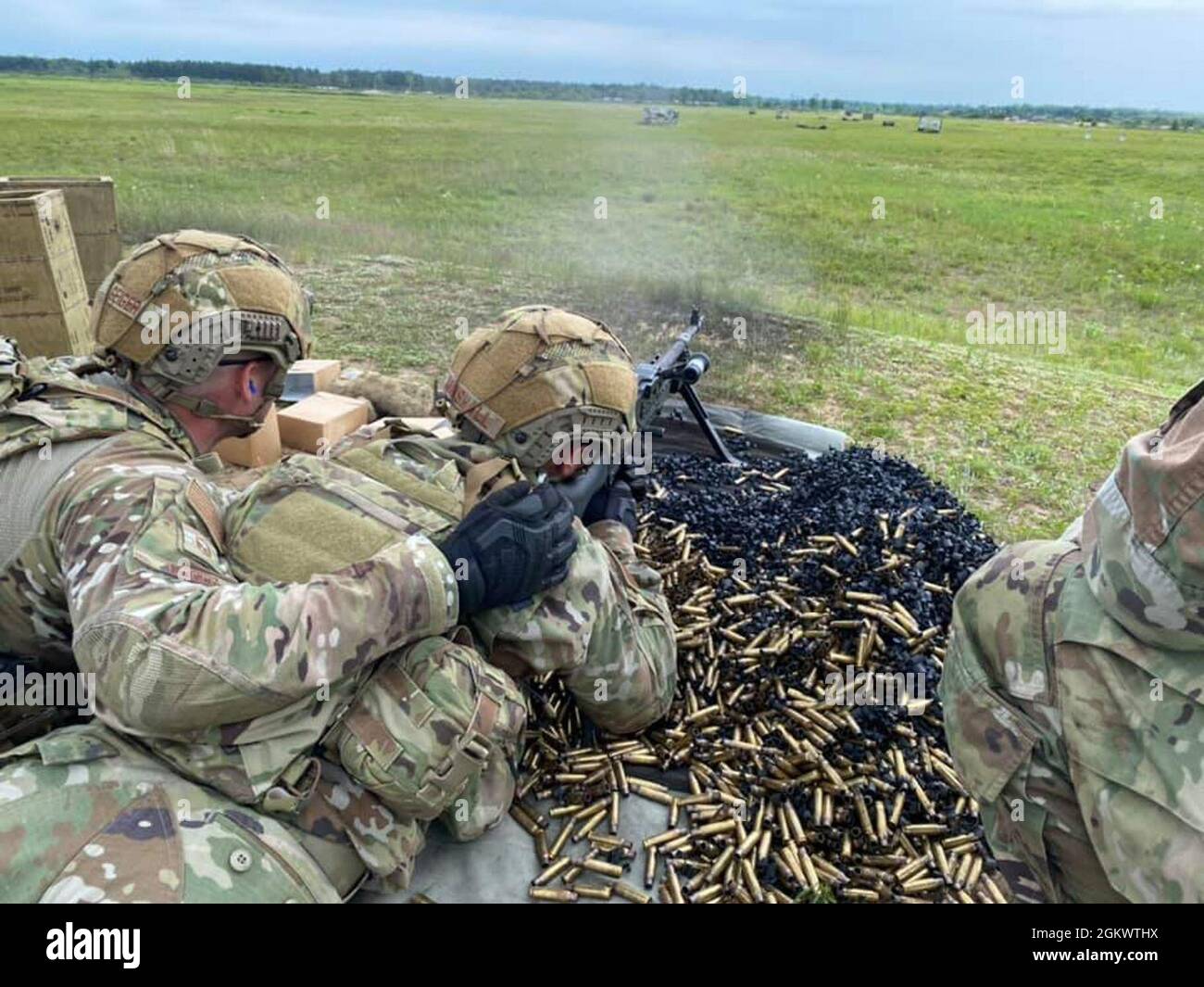 Airmen assigned to the Ohio Air National Guard's 178th Wing Security ...