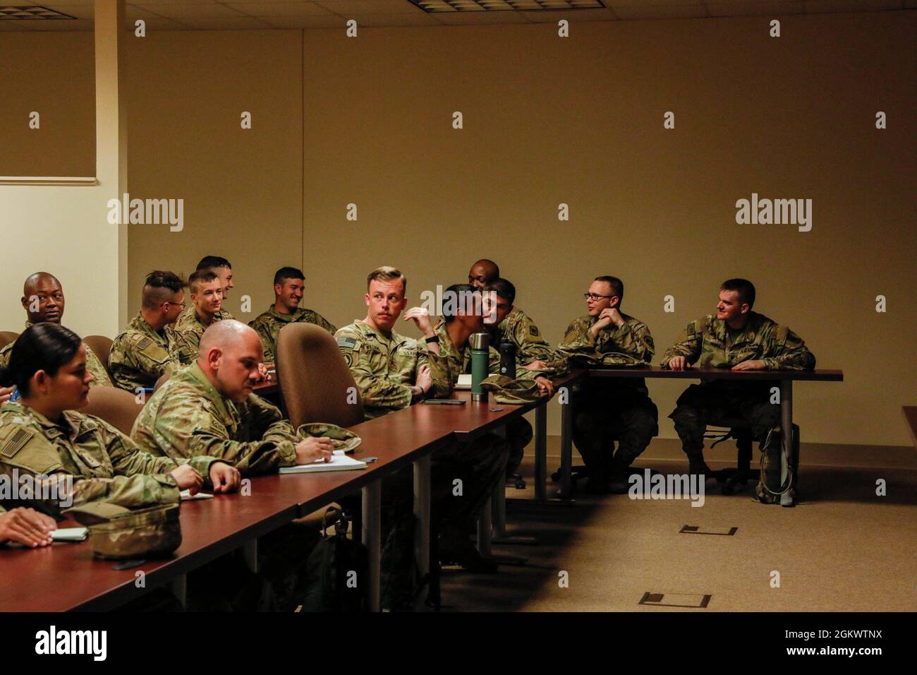 New Jersey Army National Guard Soldiers assigned to Delta Company ...