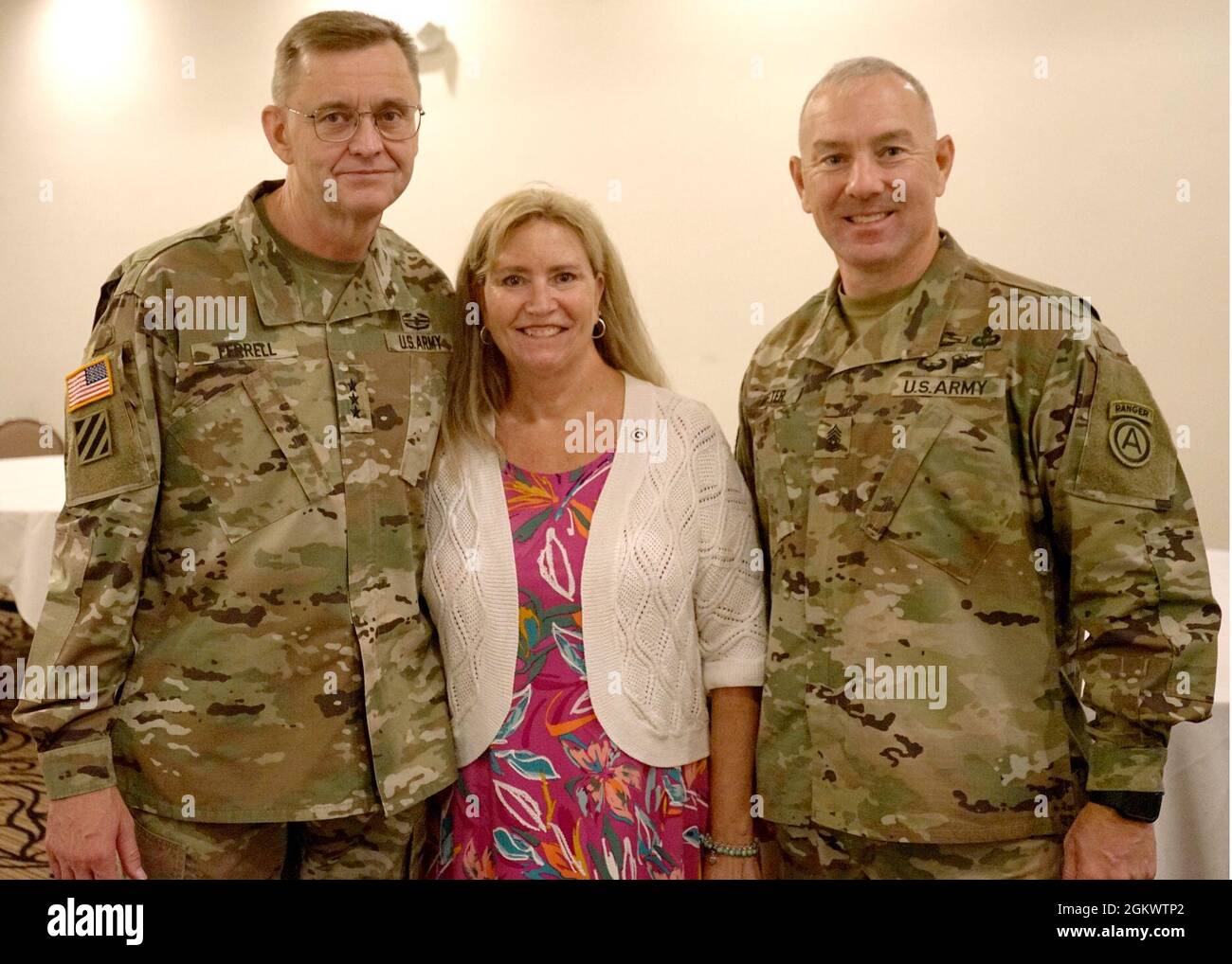 Lt. Gen. Terry Ferrell, commanding general, U.S. Army Central, and ...