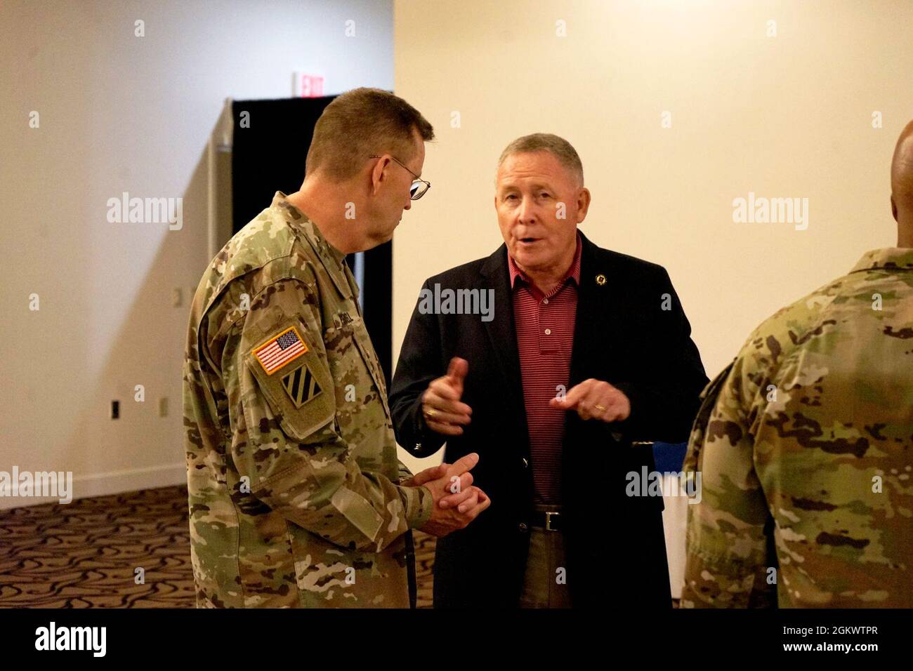 Lt. Gen. Terry Ferrell, commanding general, U.S. Army Central, speaks ...