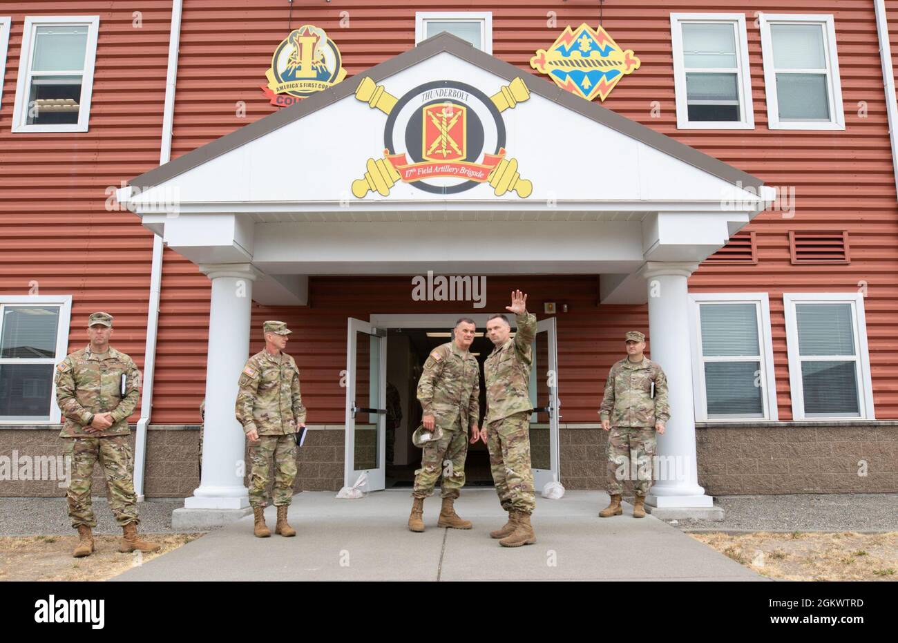 U.S. Army Gen. Charles Flynn, commanding general of the United States ...