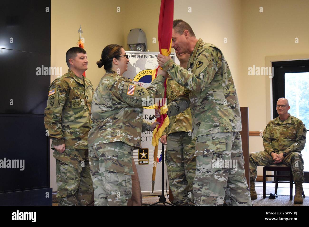 Brig. Gen. Gavin J. Gardner, the commanding general of Joint Munitions ...