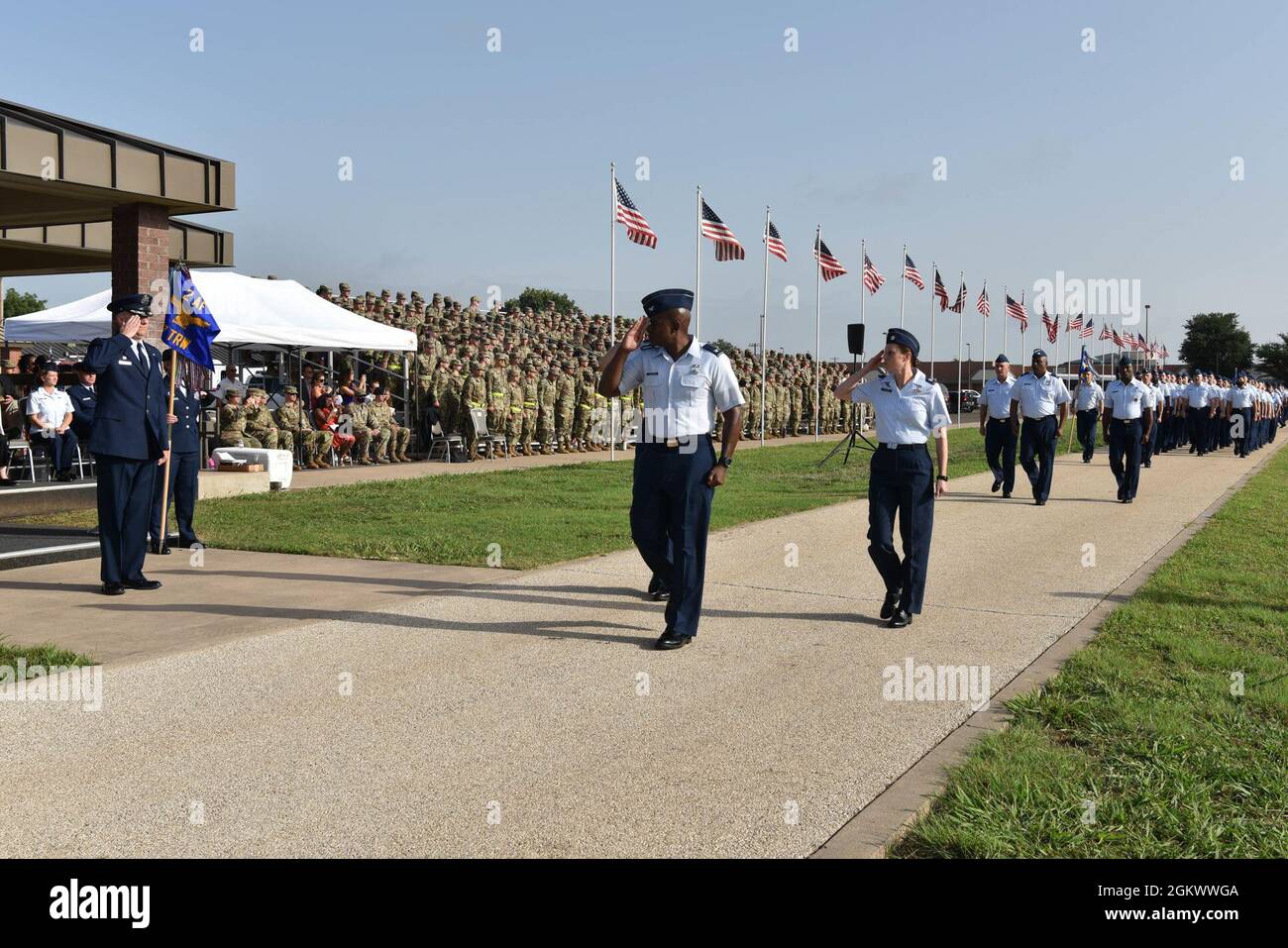 U.S. Air Force Col. Matthew Reilman, 17th Training Wing commander ...