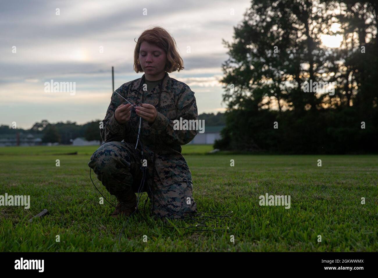 U.S. Marine Corps Lance Cpl. Rachael Scott, a native of Gettysburg, Pa ...