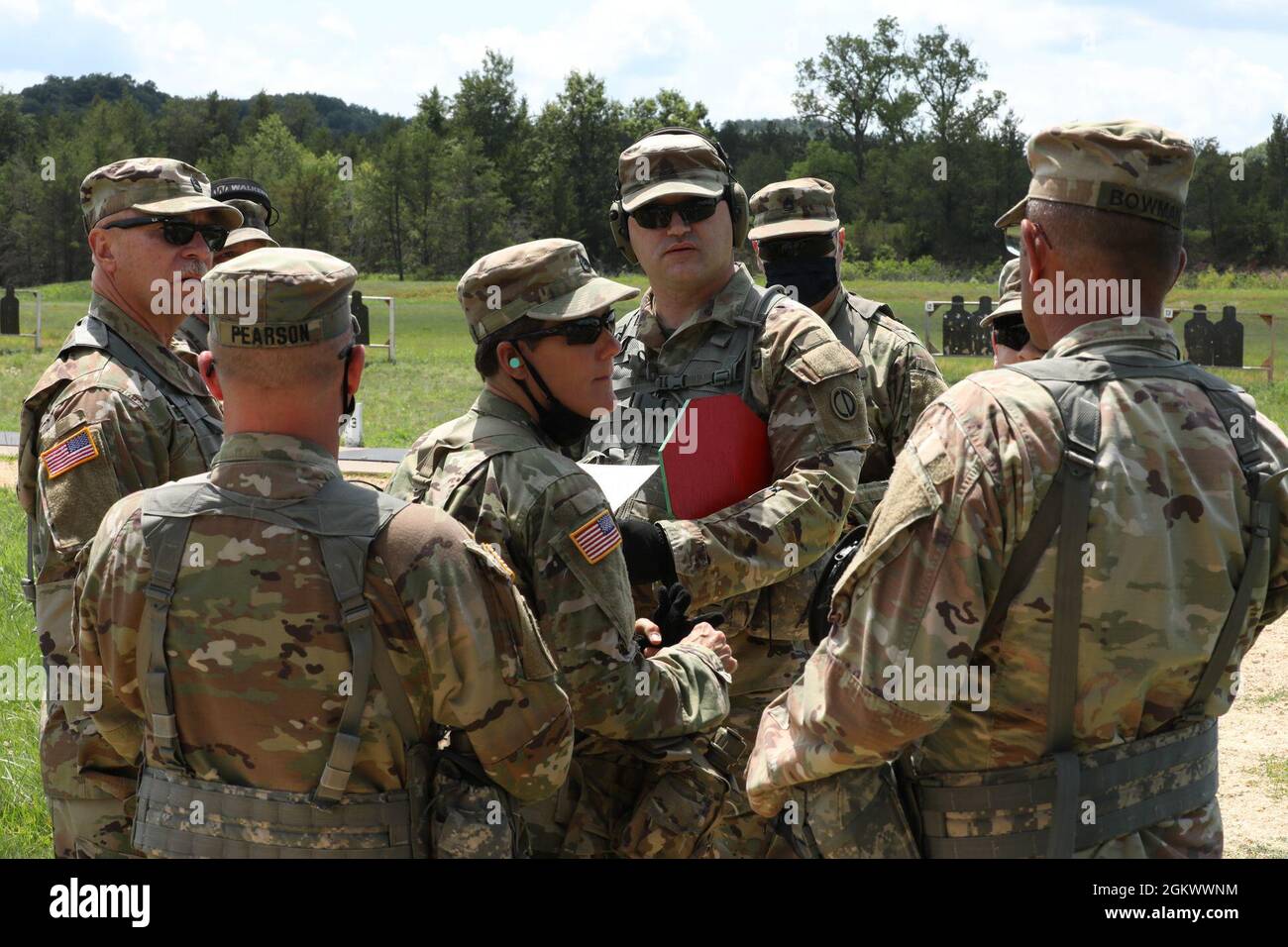 U.S. Army Observer Coach/Trainers with the 181st Multi-Functional ...
