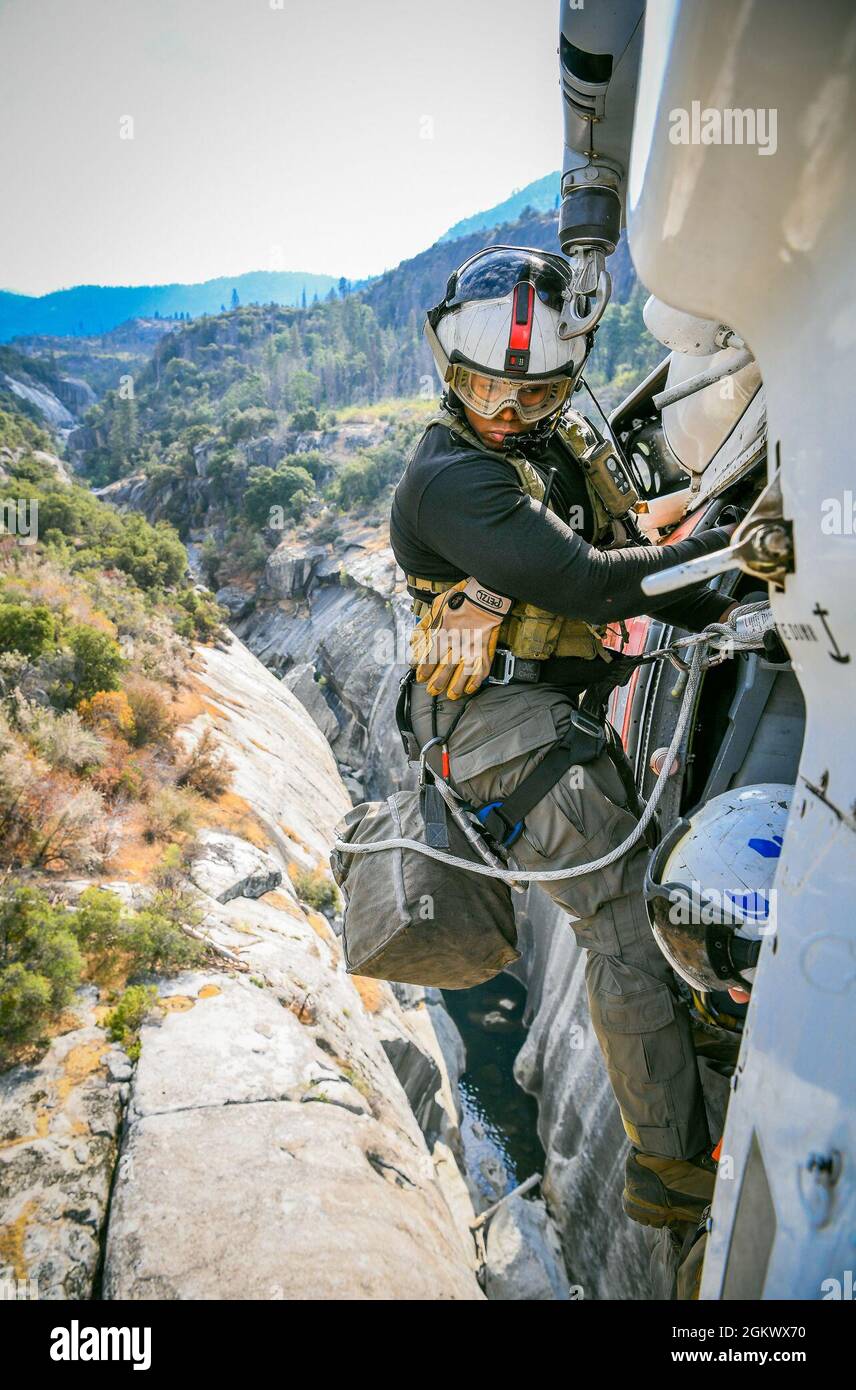 Naval Air Crewman (Helicopter) 1st Class Dylan McCallum, assigned to ...
