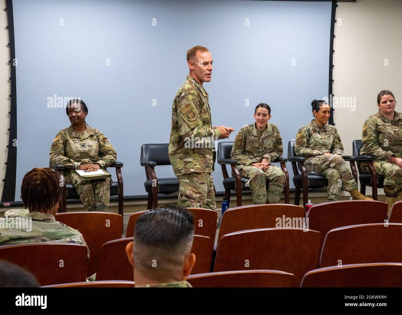 U.S. Air Force Col. Benjamin Jonsson, 6th Air Refueling Wing commander ...
