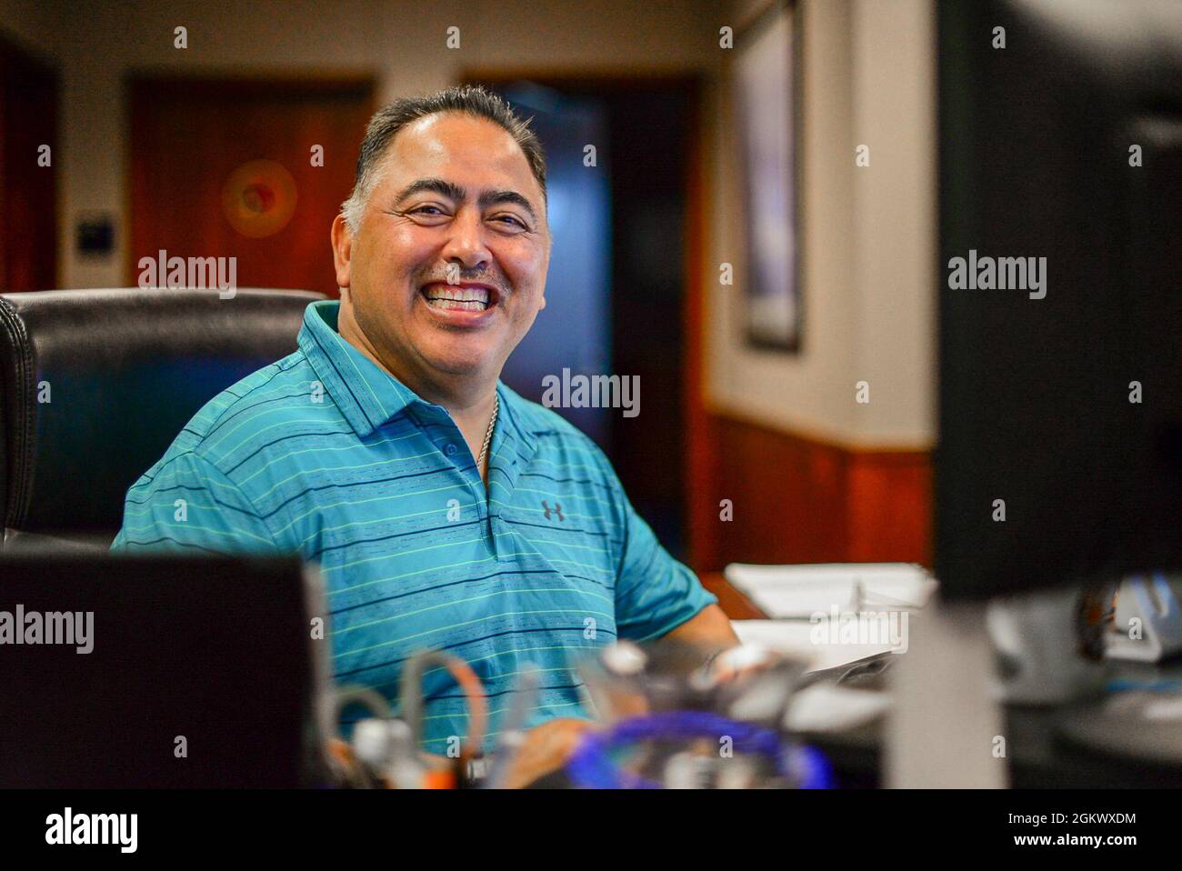 FORT WORTH, Texas (July 13, 2021) - Retired Lt. Cmdr. Johnny Quezada ...