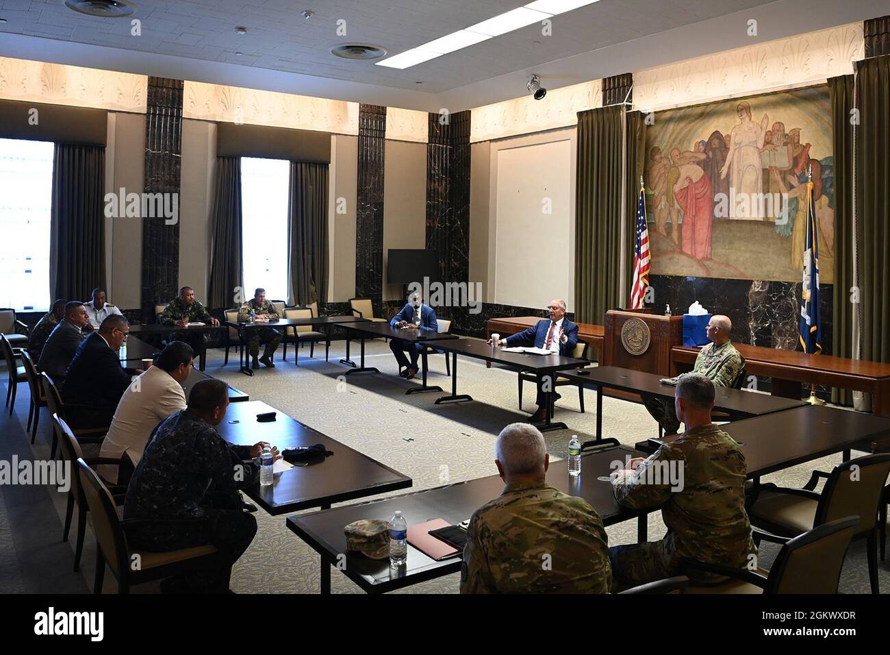 Louisiana Governor John Bel Edwards welcomes Florencio Marin, Belize’s ...