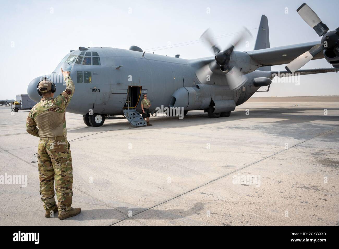 U.S. Air Force Airman 1st Class Logan Romo, 41st Expeditionary ...