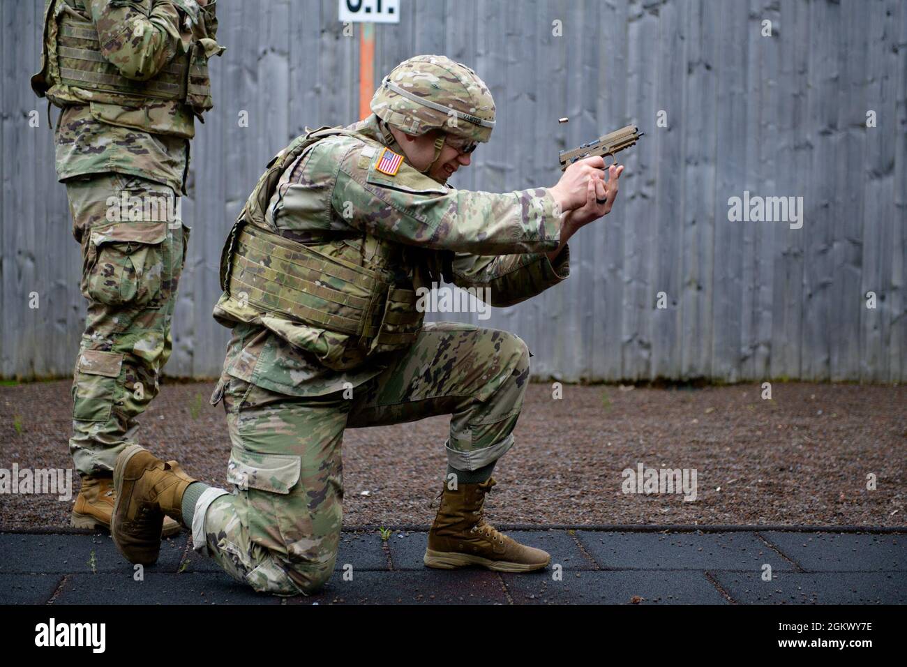 U.S. Army Spc. Kristopher A. Vawter, a Human Intelligence Collector ...