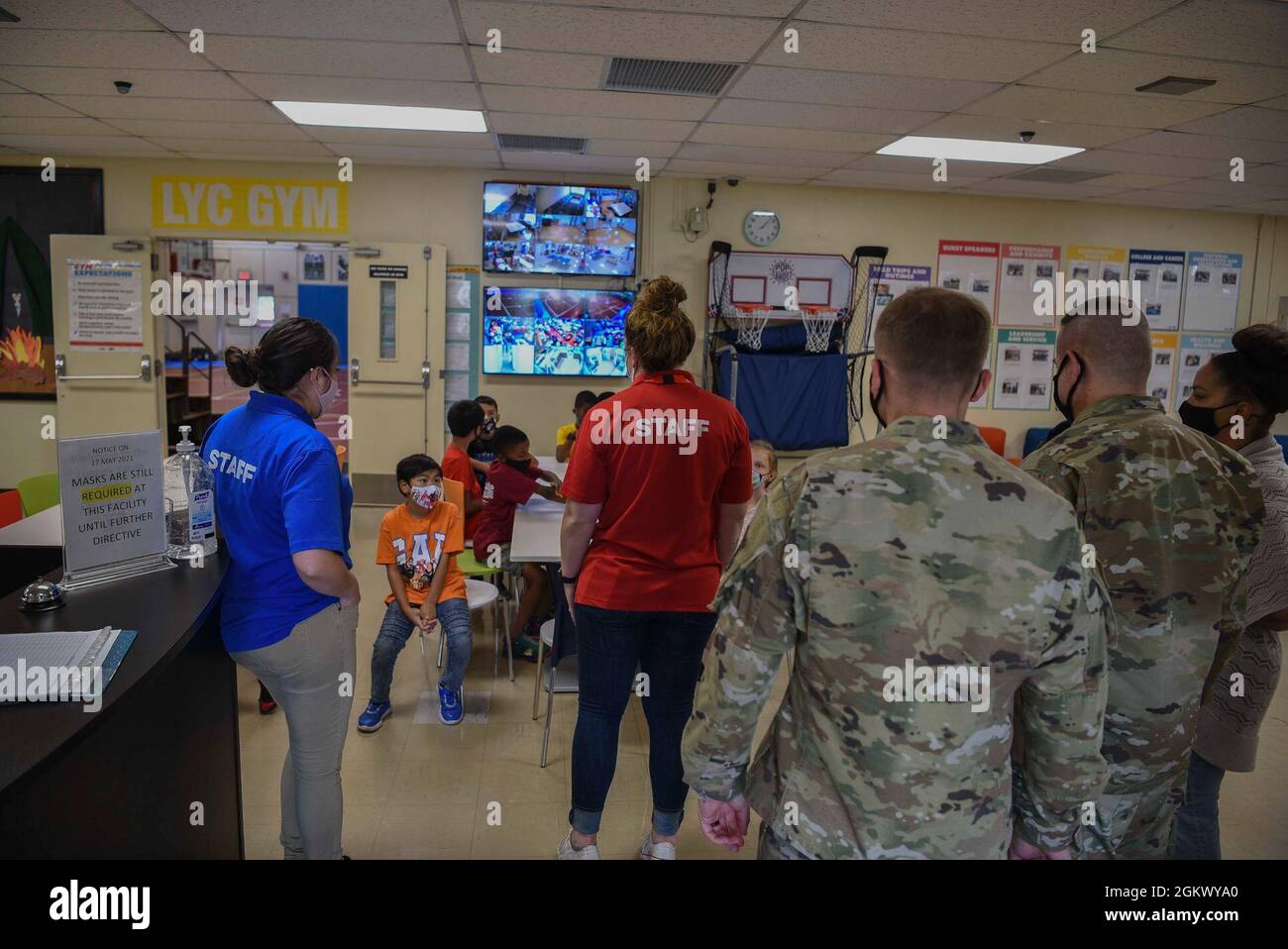 U.S. Air Force Col. Jesse Friedel, right, 35th Fighter Wing commander ...