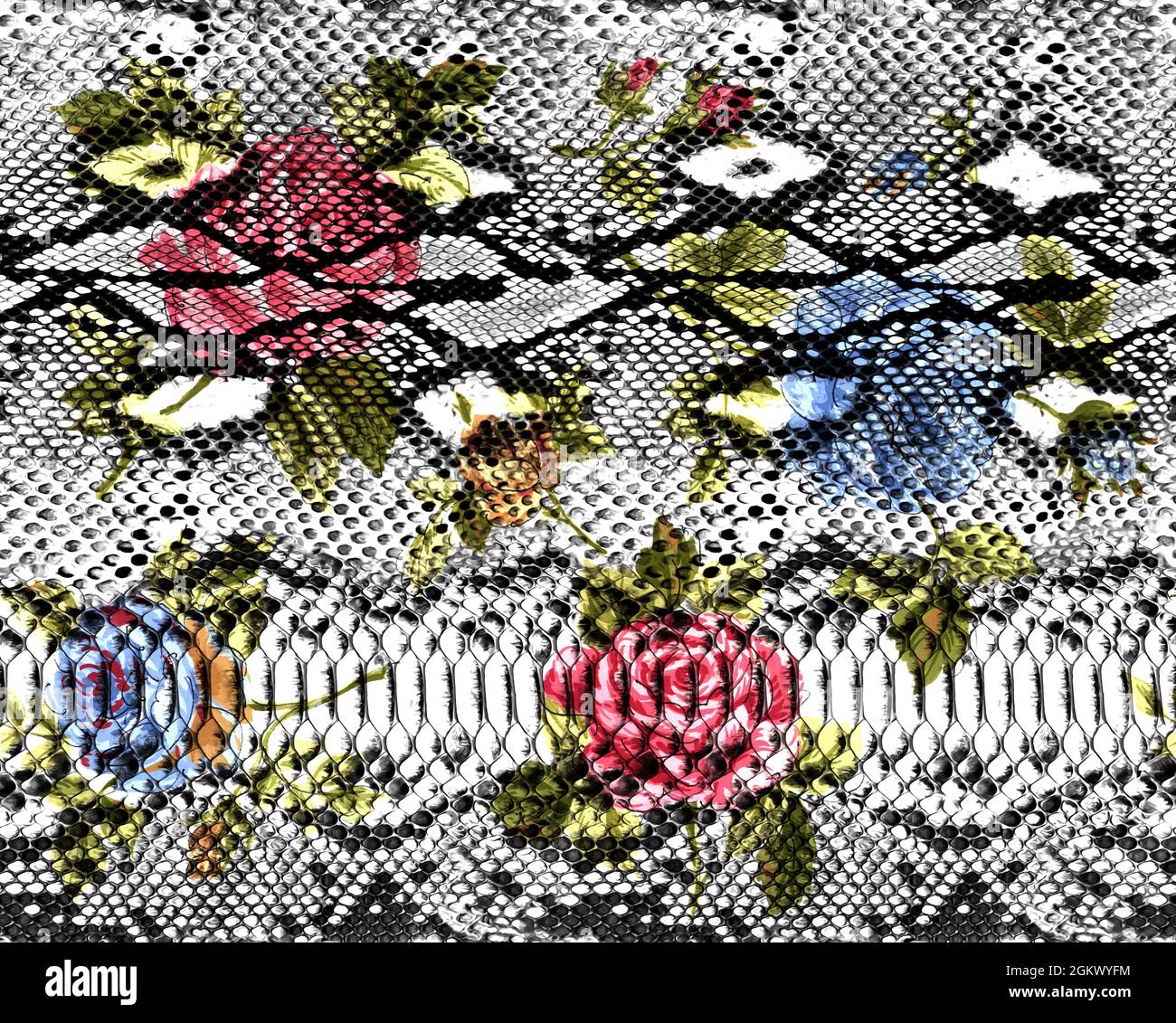 Snake skin pattern texture repeating seamless monochrome Texture snake ...