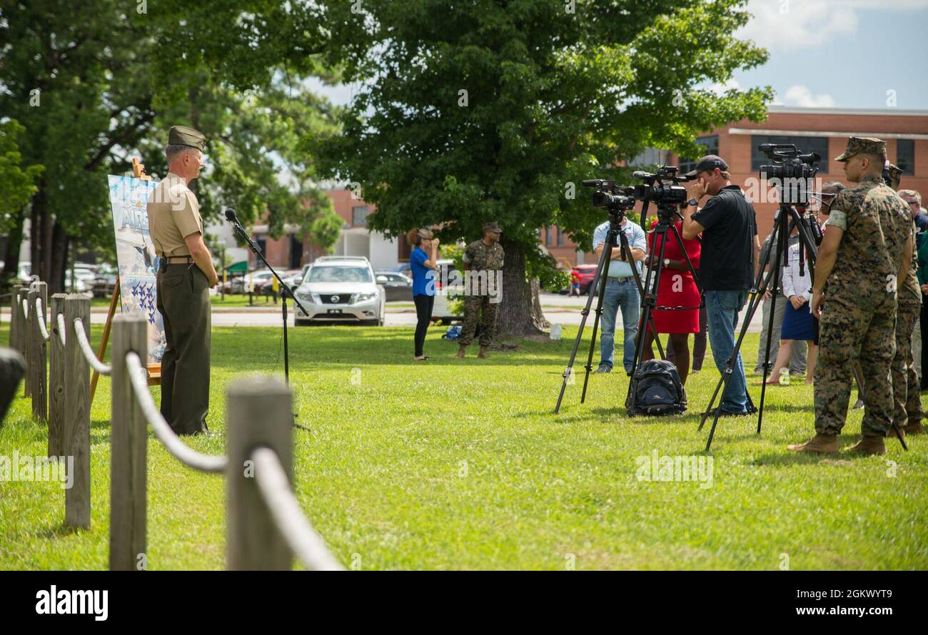 U.S. Marine Corps Col. Mikel Huber, Marine Corps Air Station (MCAS ...