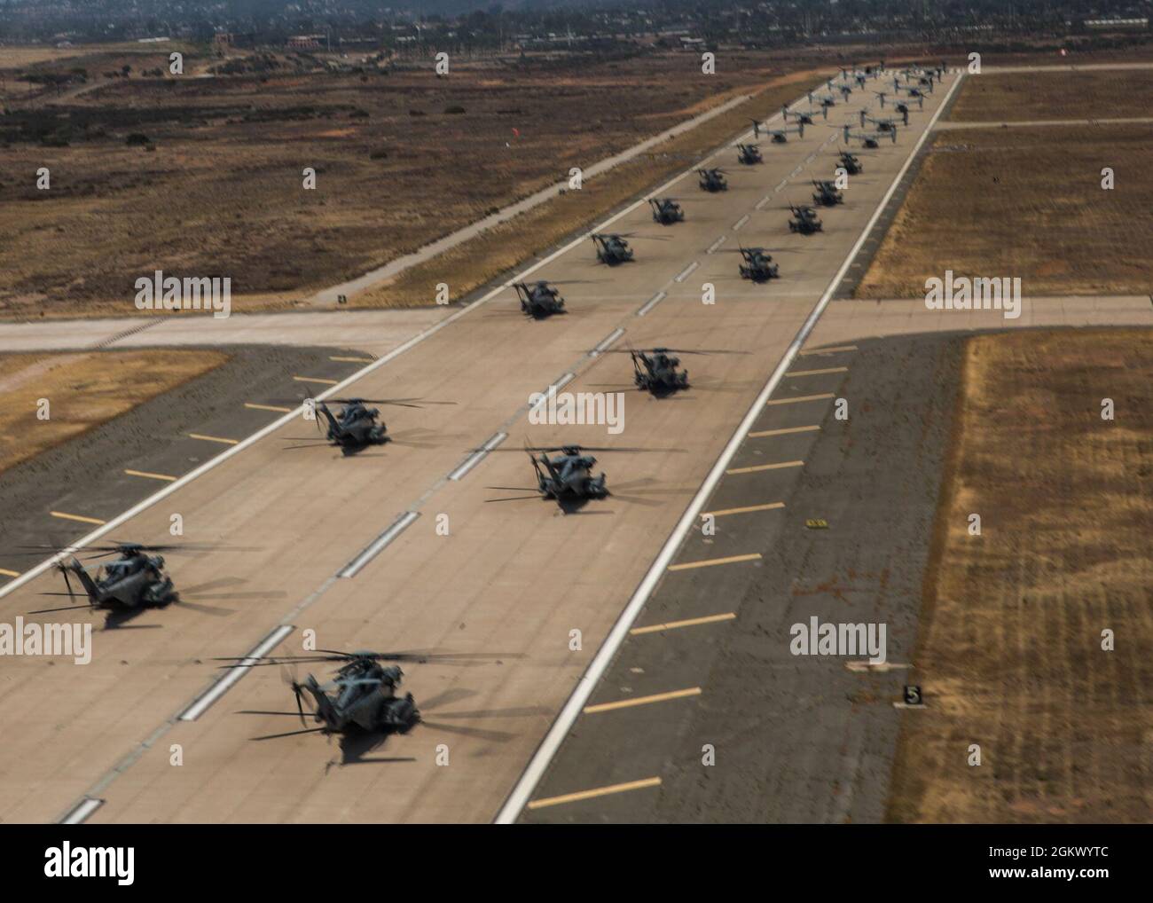 U.S. Marine Corps aircraft with Marine Aircraft Group (MAG) 16, 3rd ...
